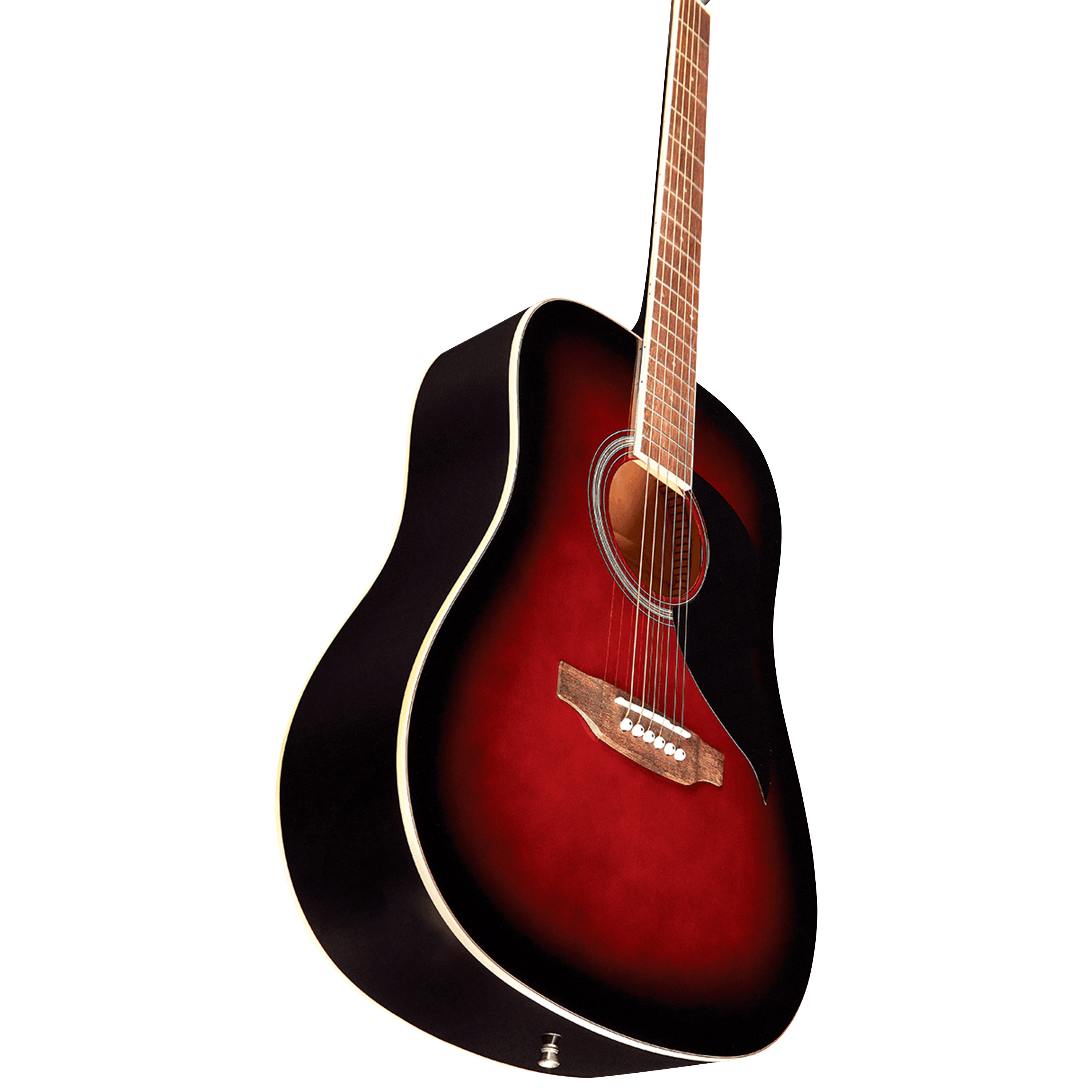 EKO Ranger 6 Red Sunburst - Guitare folk SonoVente.com
