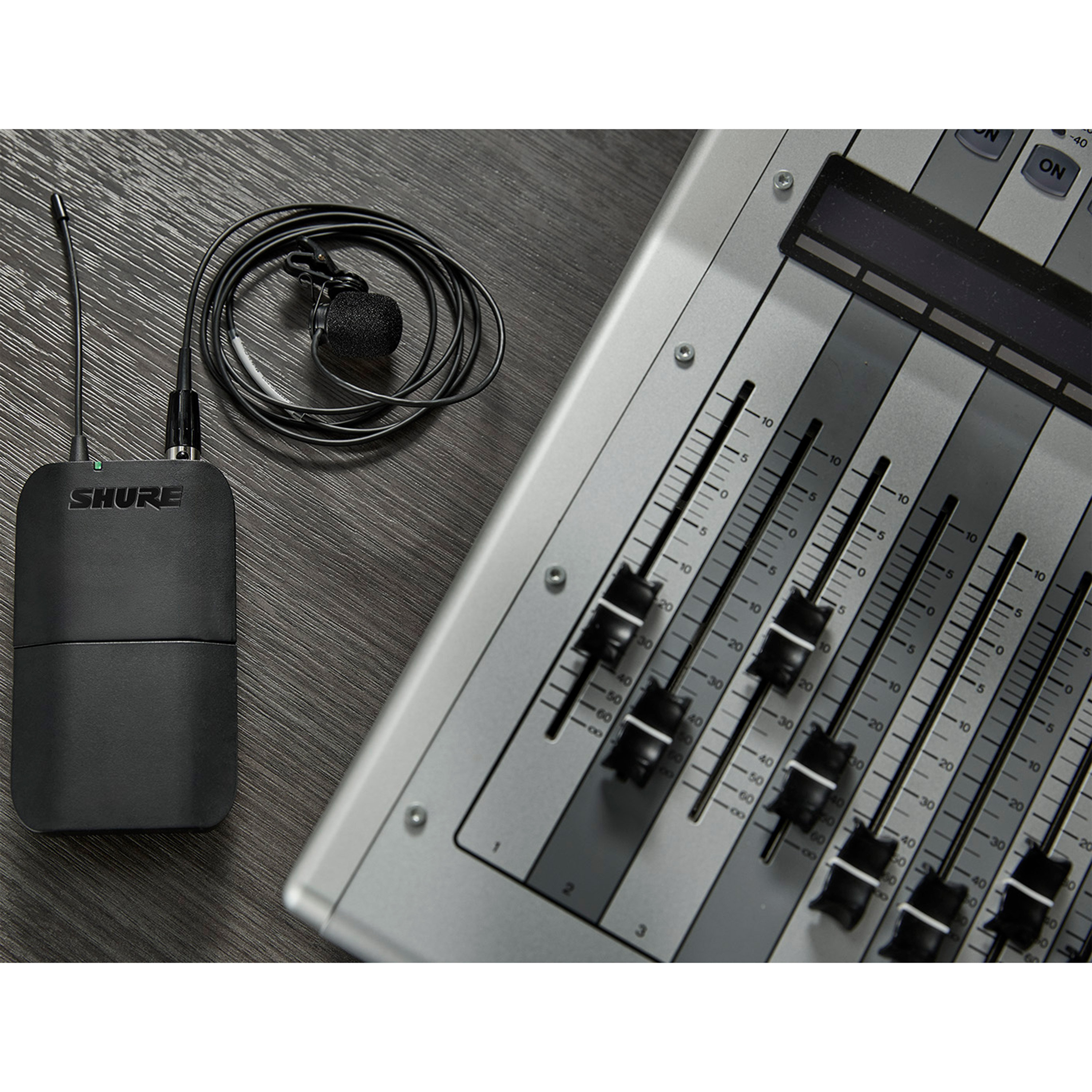 Shure WL185MB-C-TQG Black Cardioïde - Micro HF chant SonoVente.com