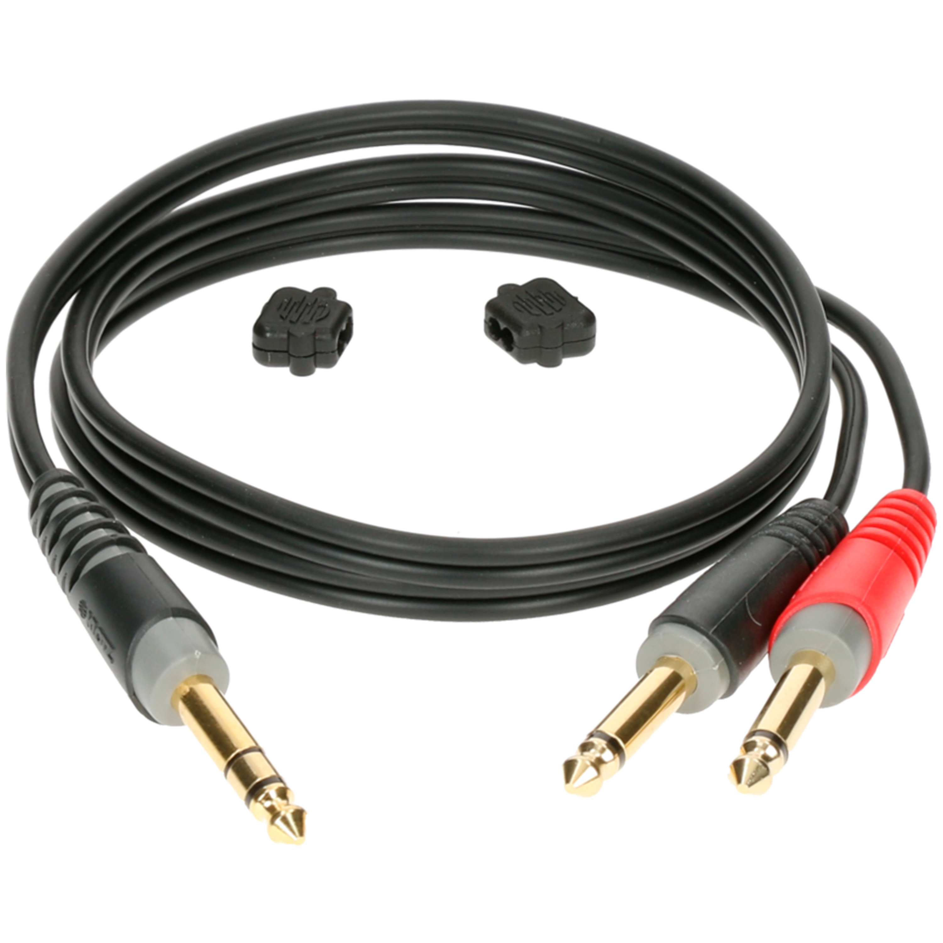 Klotz Câble Jack mâle TRS / 2x Jacks mâles TS, 1m - Câble bretelle ...