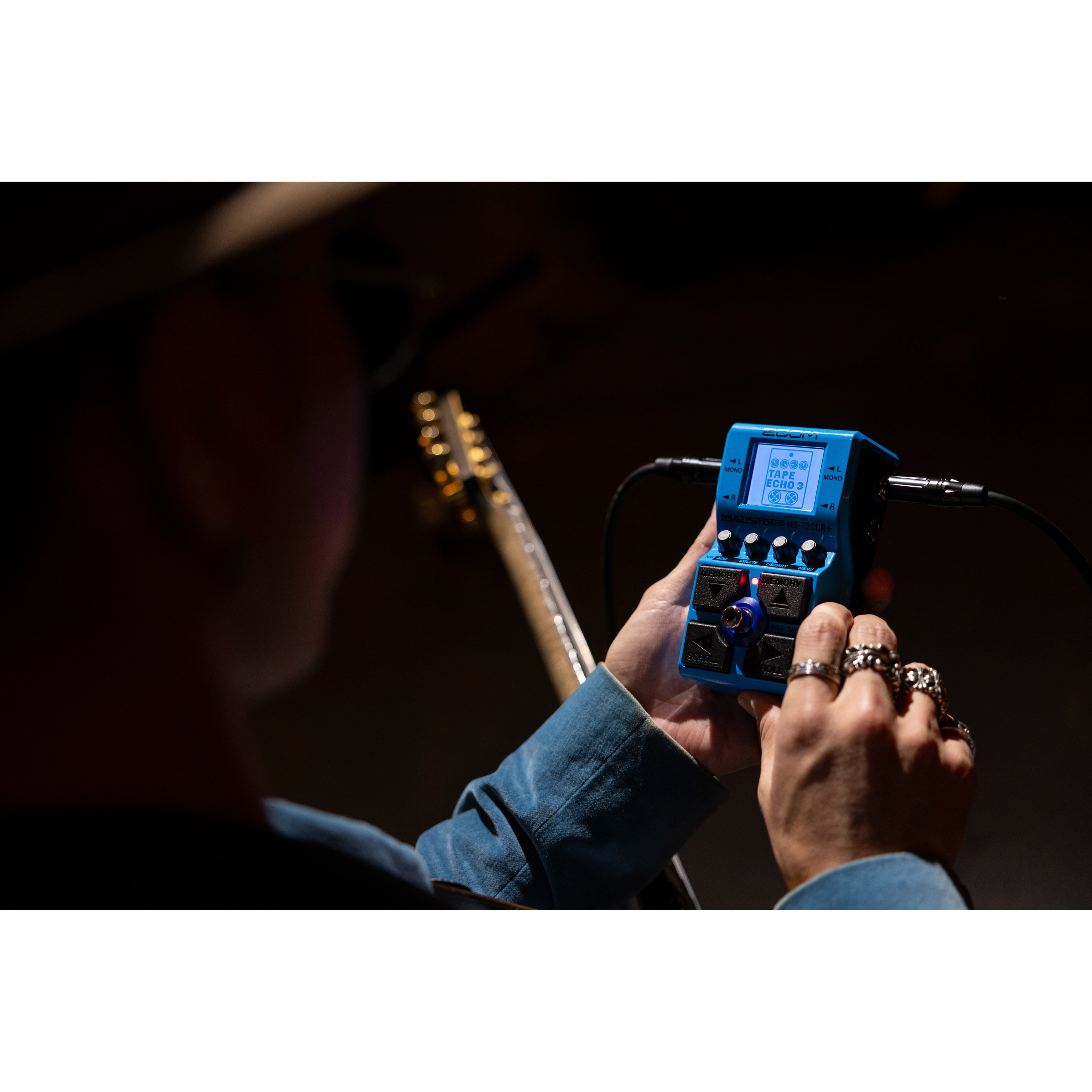 Zoom MS-70CDR + modul / delay / reverb / filtre - Effets guitare ...