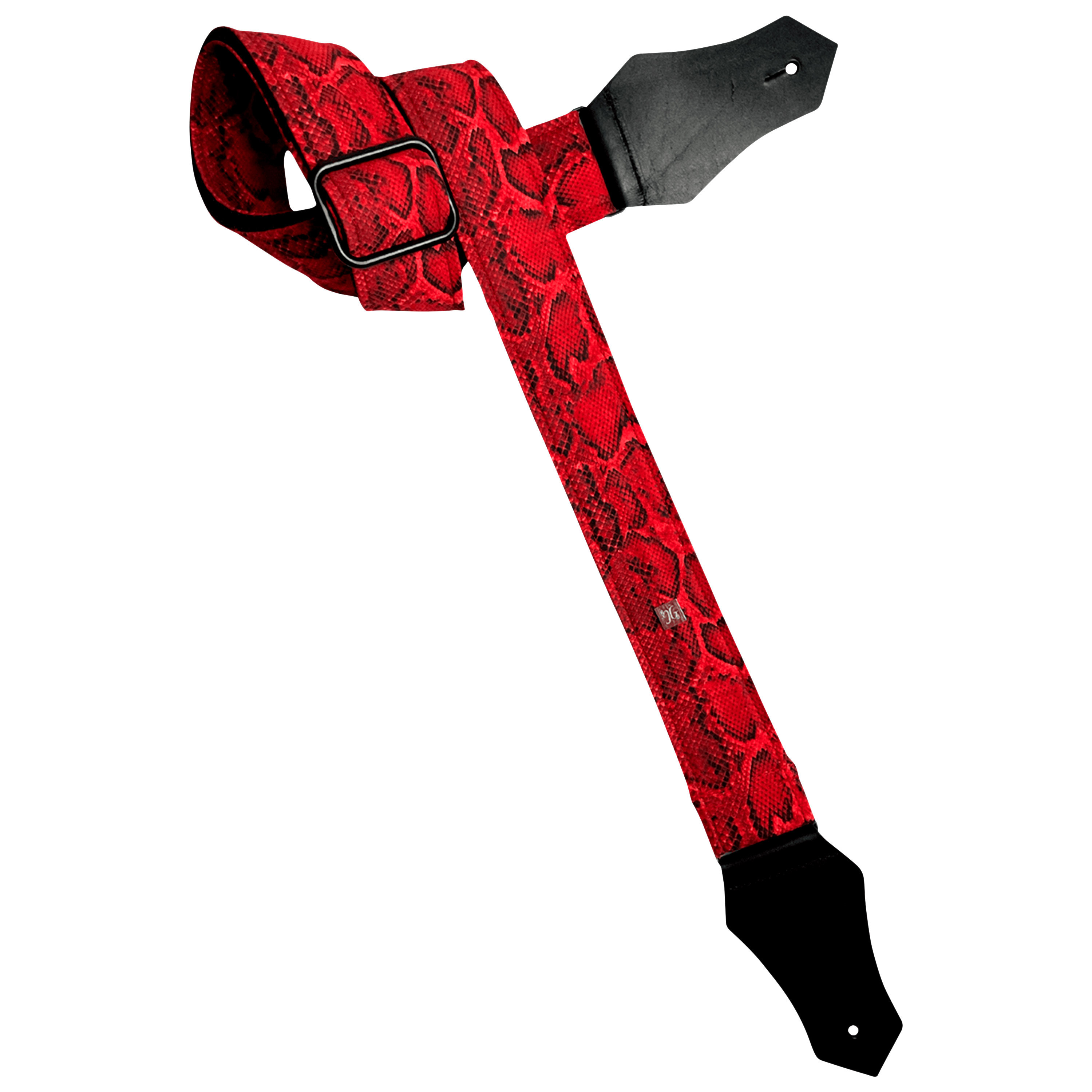 Getmgetm DiamondBack Red - Sangle guitare SonoVente.com