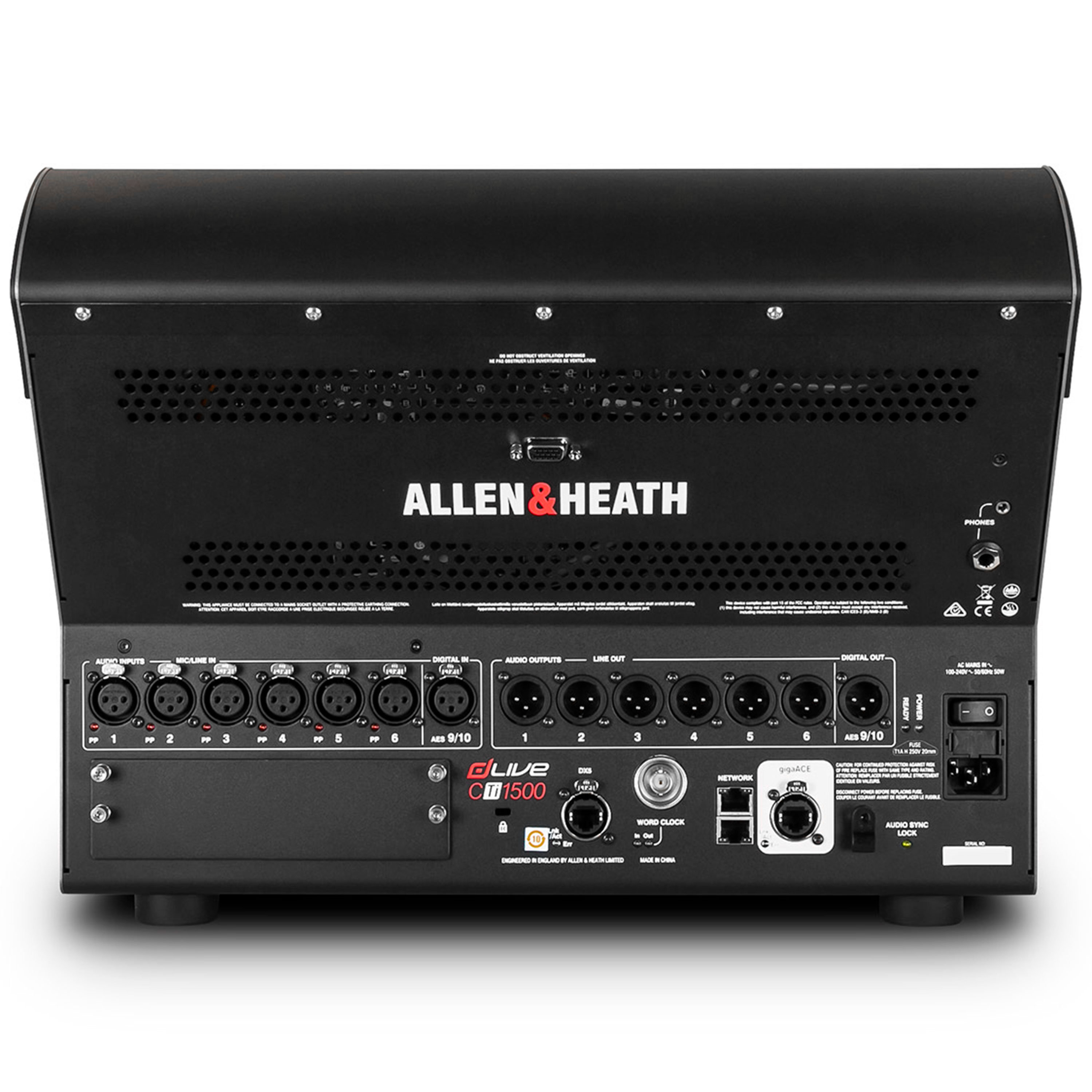 Allen & Heath DLIVE-CTI1500 - Console de mixage numérique SonoVente.com