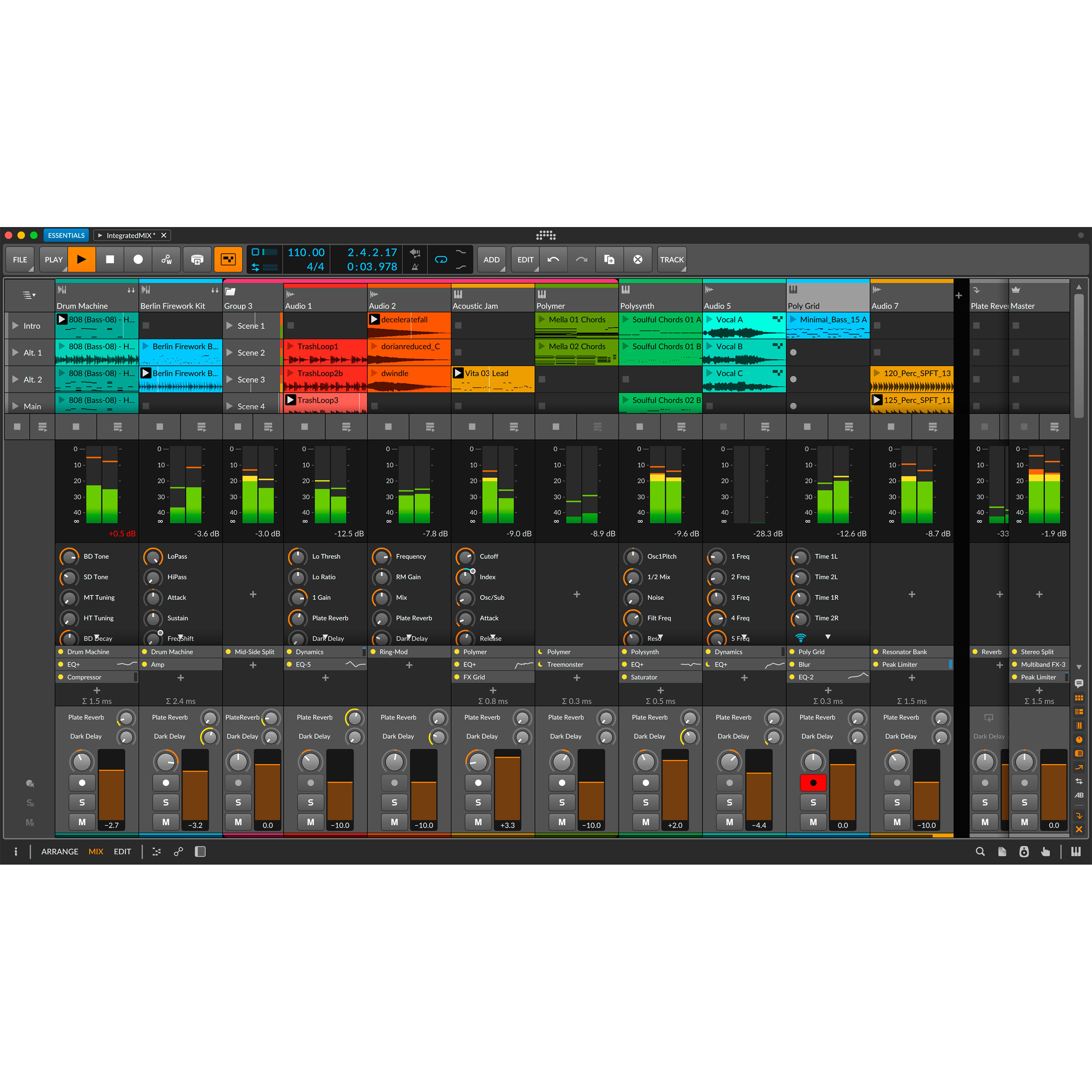 Bitwig Bitwig Studio Essentials upgrade 8 Track (licence) - Logiciel ...