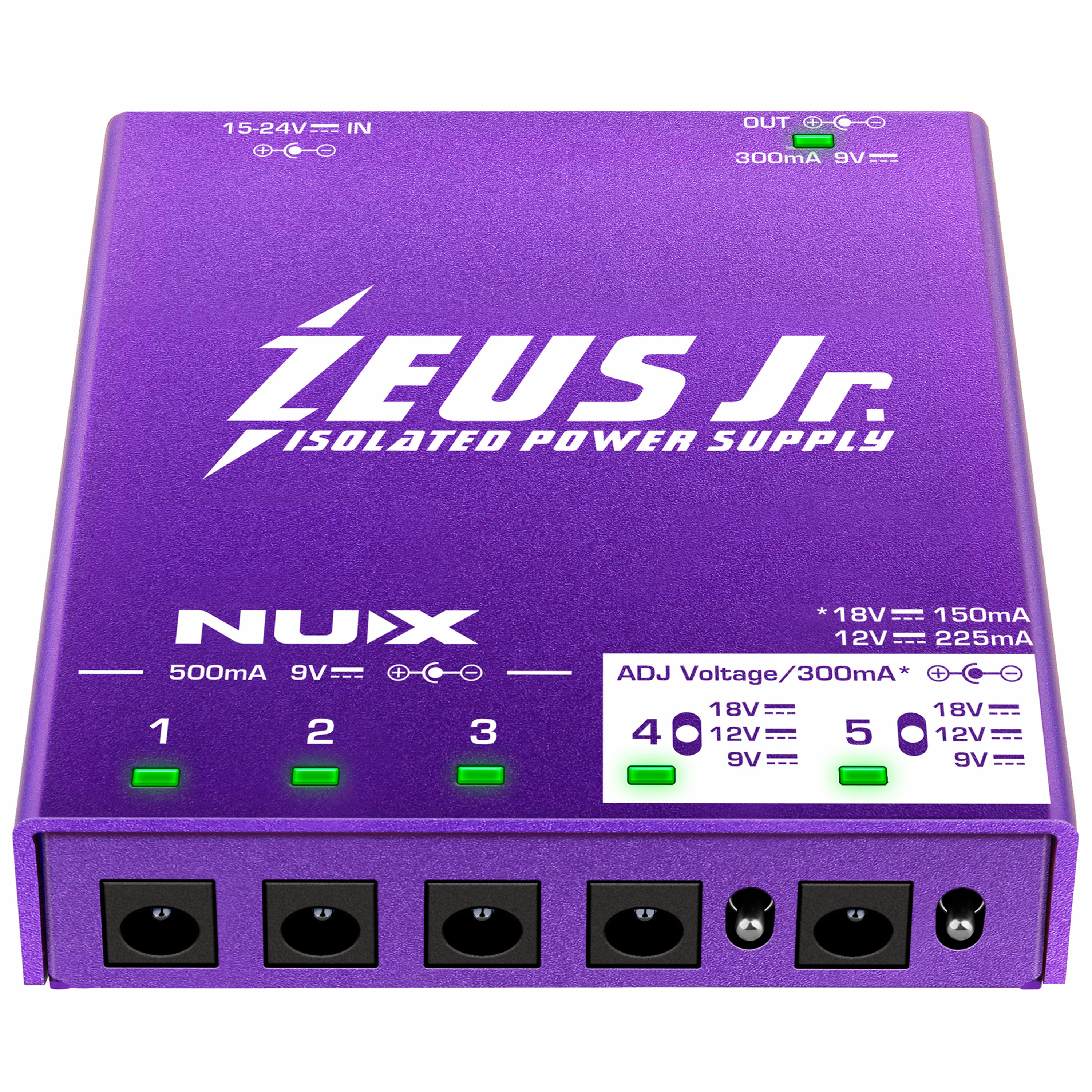 NUX Zeus Junior - Alimentation pédale SonoVente.com
