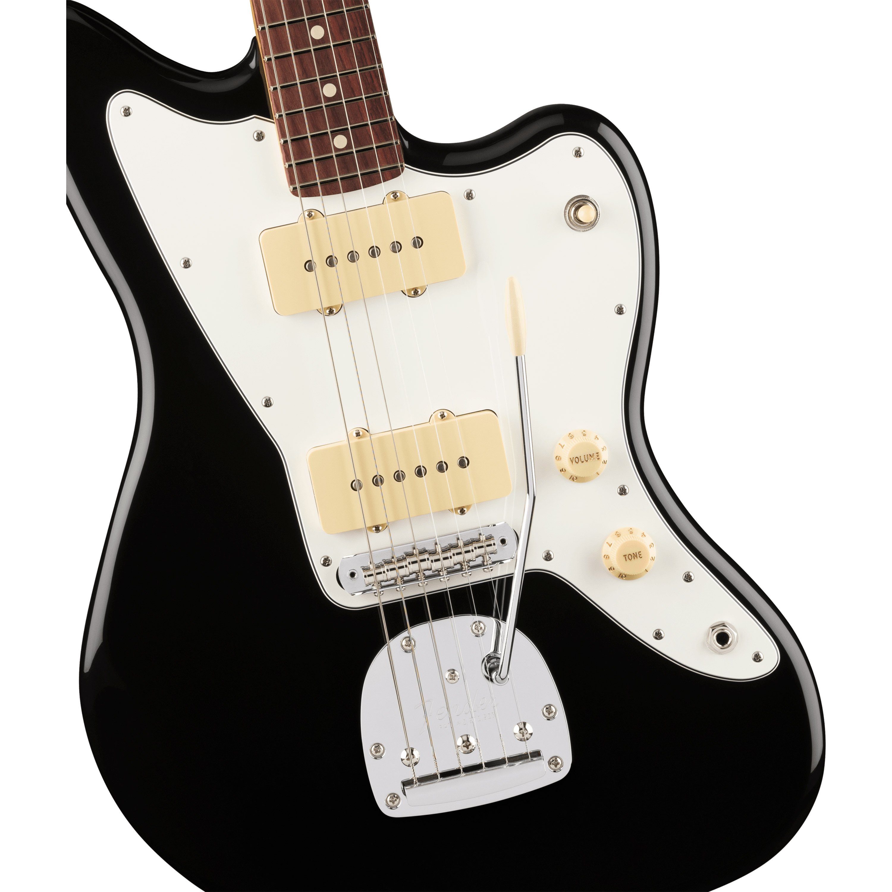 Fender Player II Jazzmaster RW Black - Guitare vintage SonoVente.com