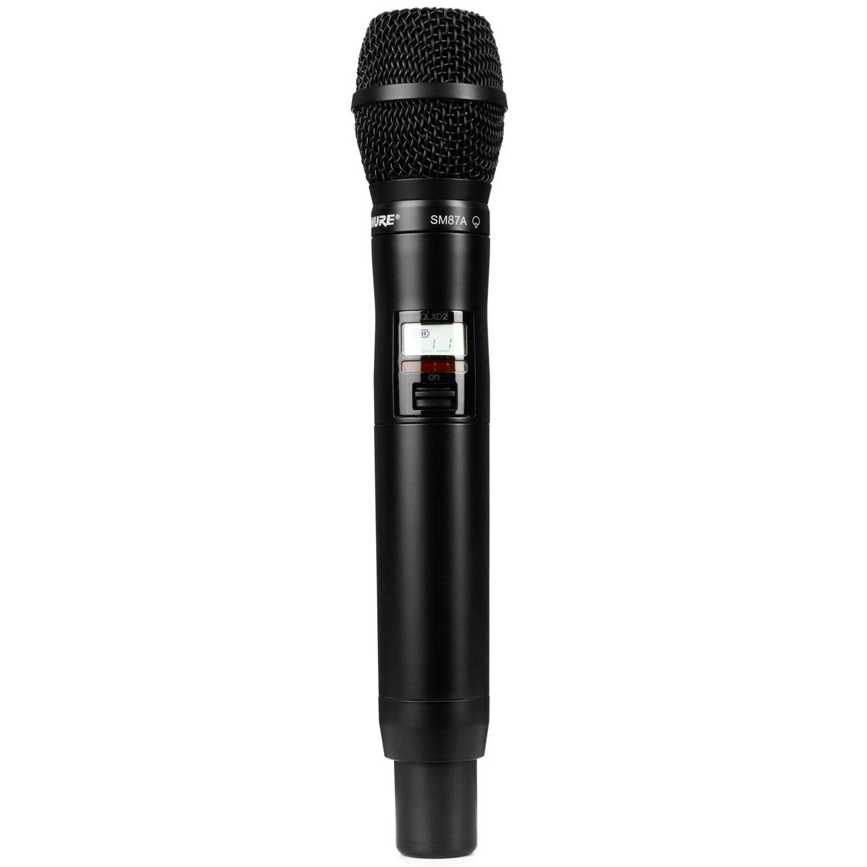 Shure QLXD2 SM87 H51 - Micro HF chant SonoVente.com