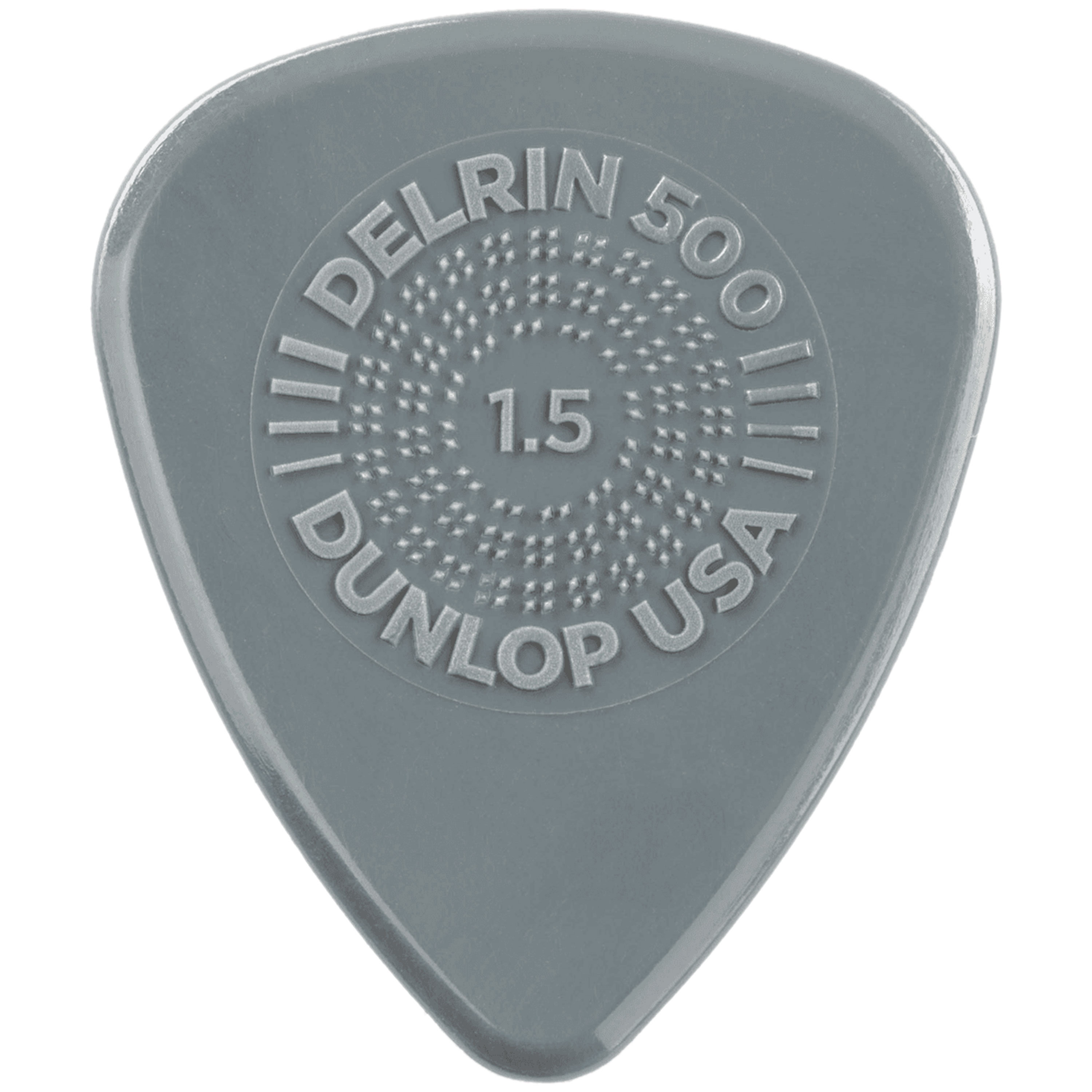Dunlop 450P150 Delrin 500 Prime Grip 1,50 mm Sachet de 12 ...