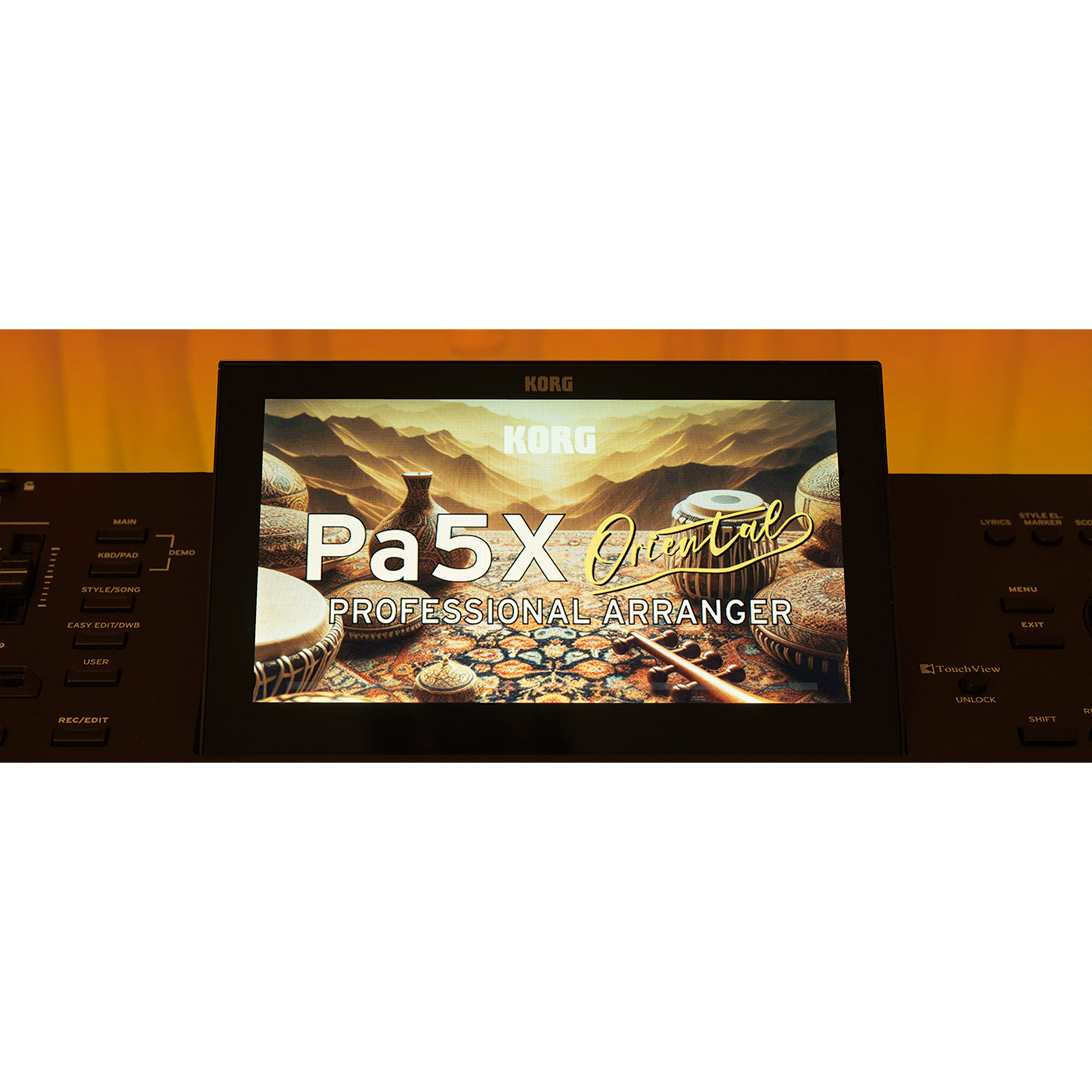 Korg Pa5X 76 Oriental - Clavier toucher dynamique SonoVente.com