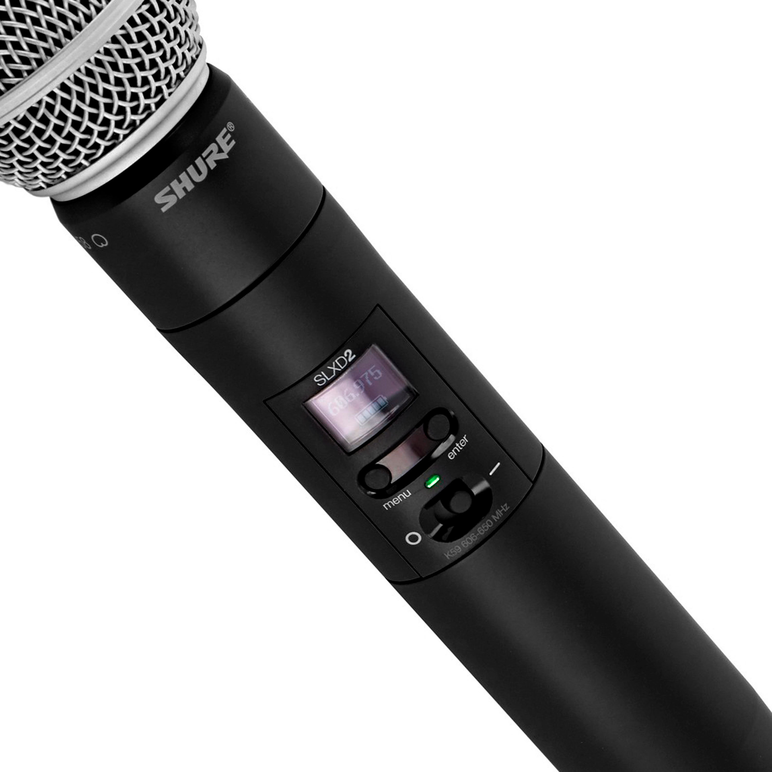 Shure SLXD24DE SM58 J53 - Micro HF chant SonoVente.com
