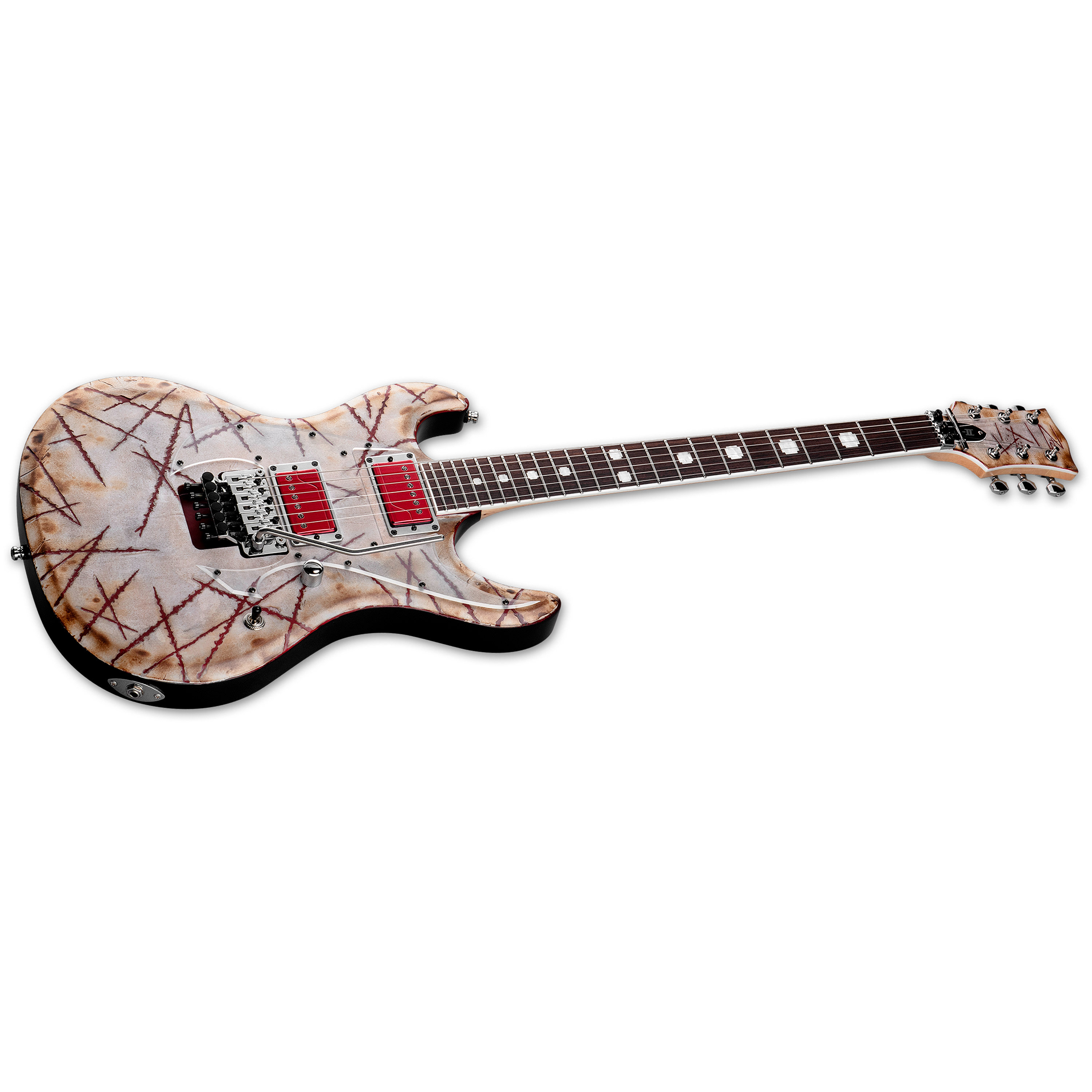 ESP E-II RZK-I Burnt + étui - Guitare métal / moderne SonoVente.com