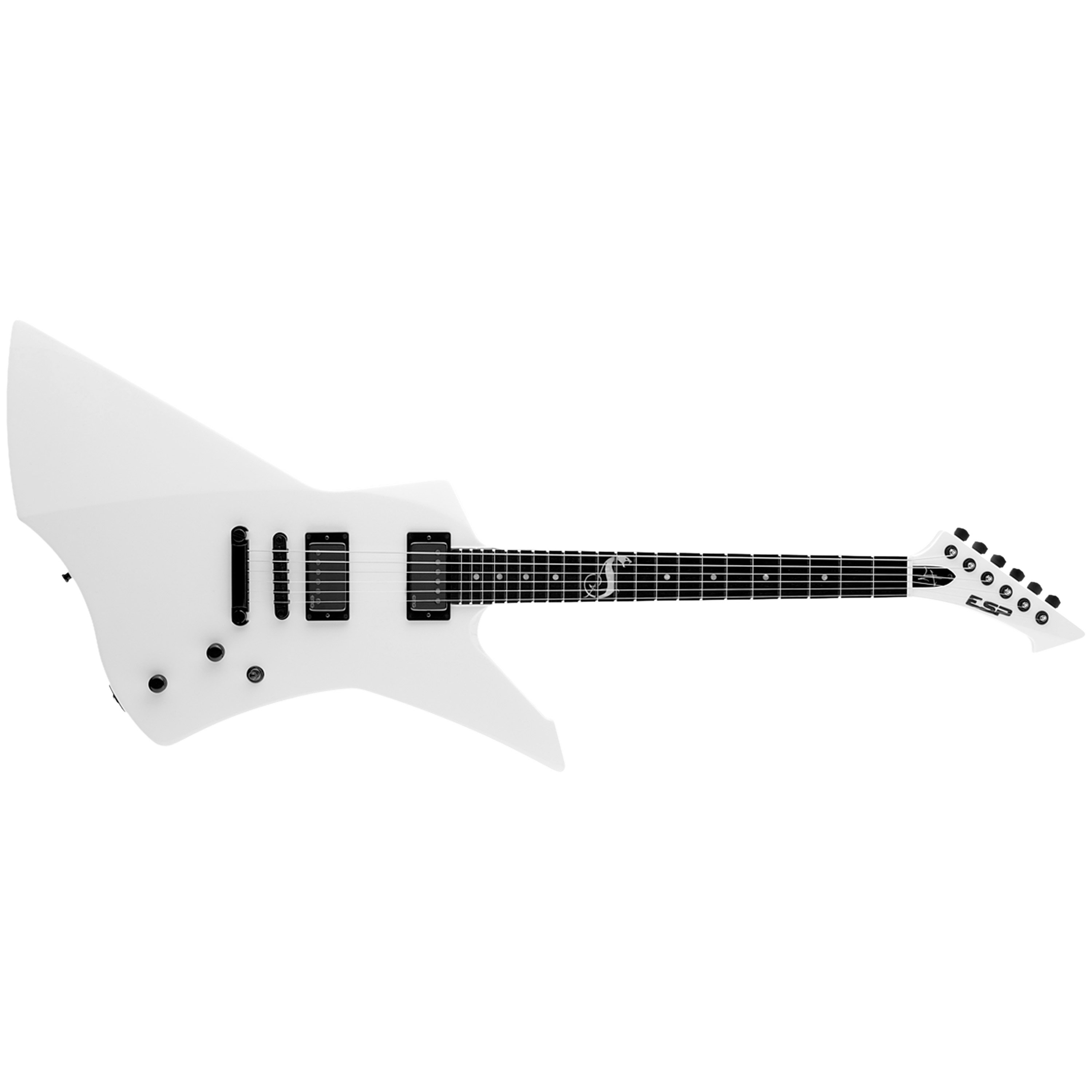 ESP Snakebyte Snow White + étui - Signature Guitar SonoVente.com - en