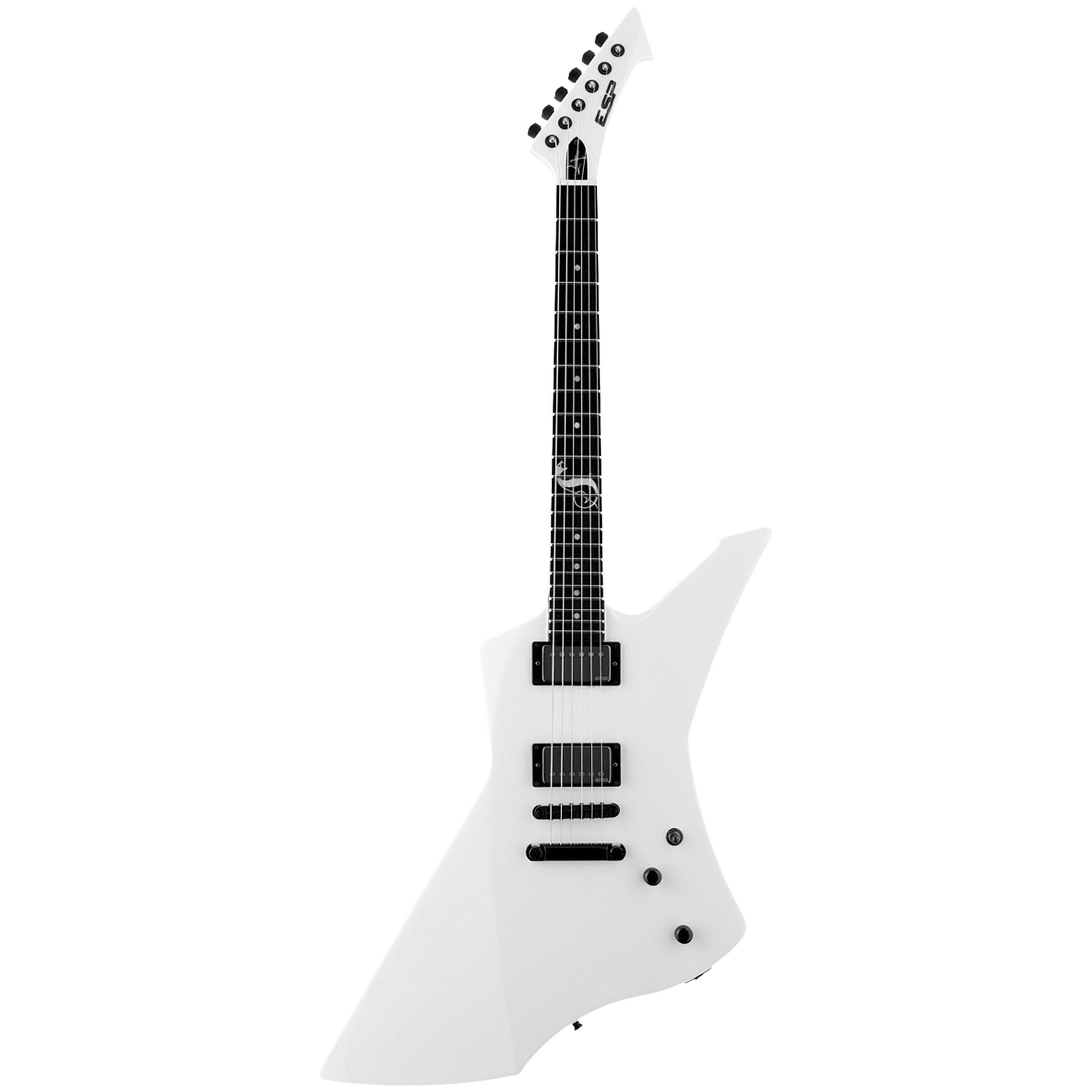 ESP Snakebyte Snow White + étui - Signature Guitar SonoVente.com - en