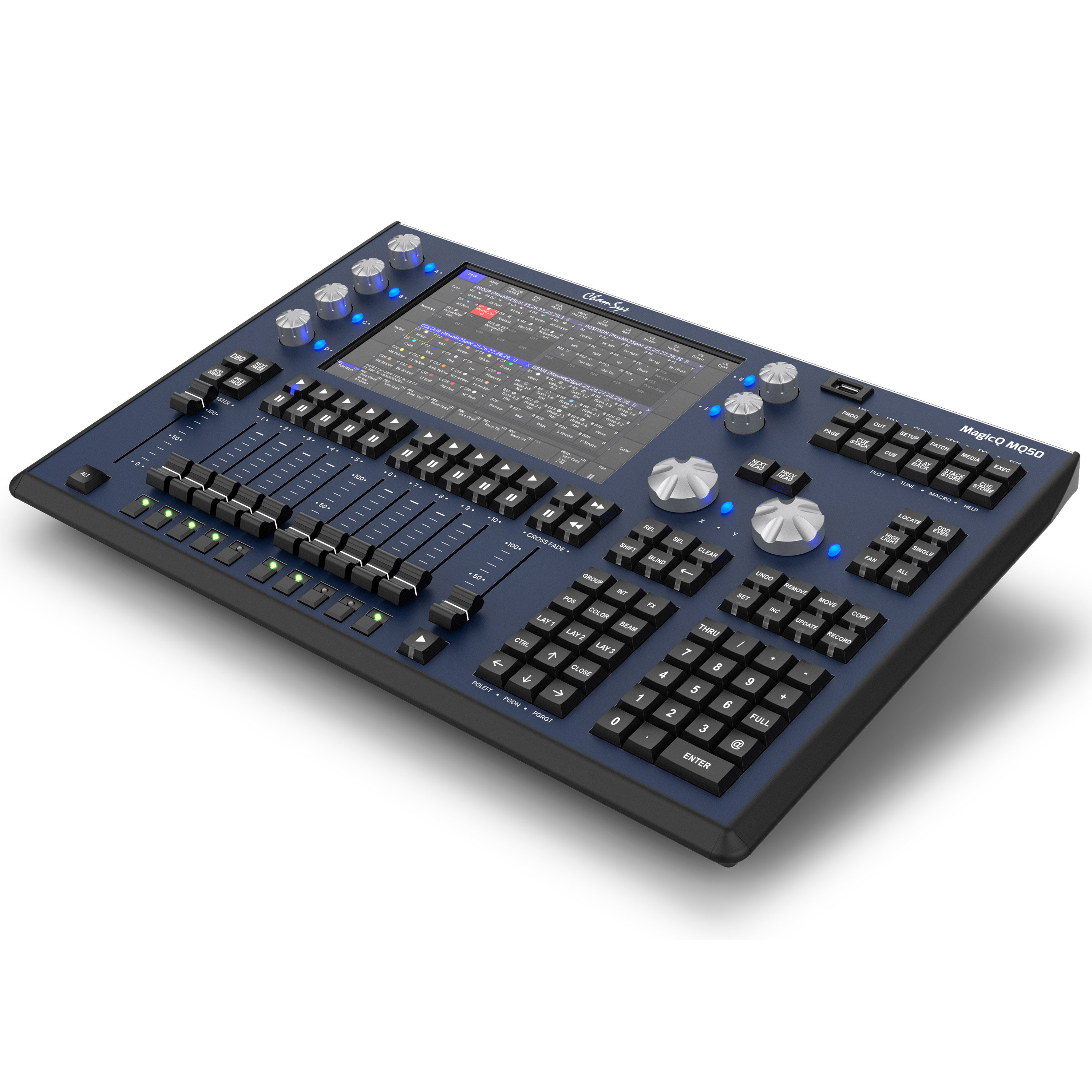 ChamSys MagicQ MQ50 Compact Console - Contrôleur DMX SonoVente.com