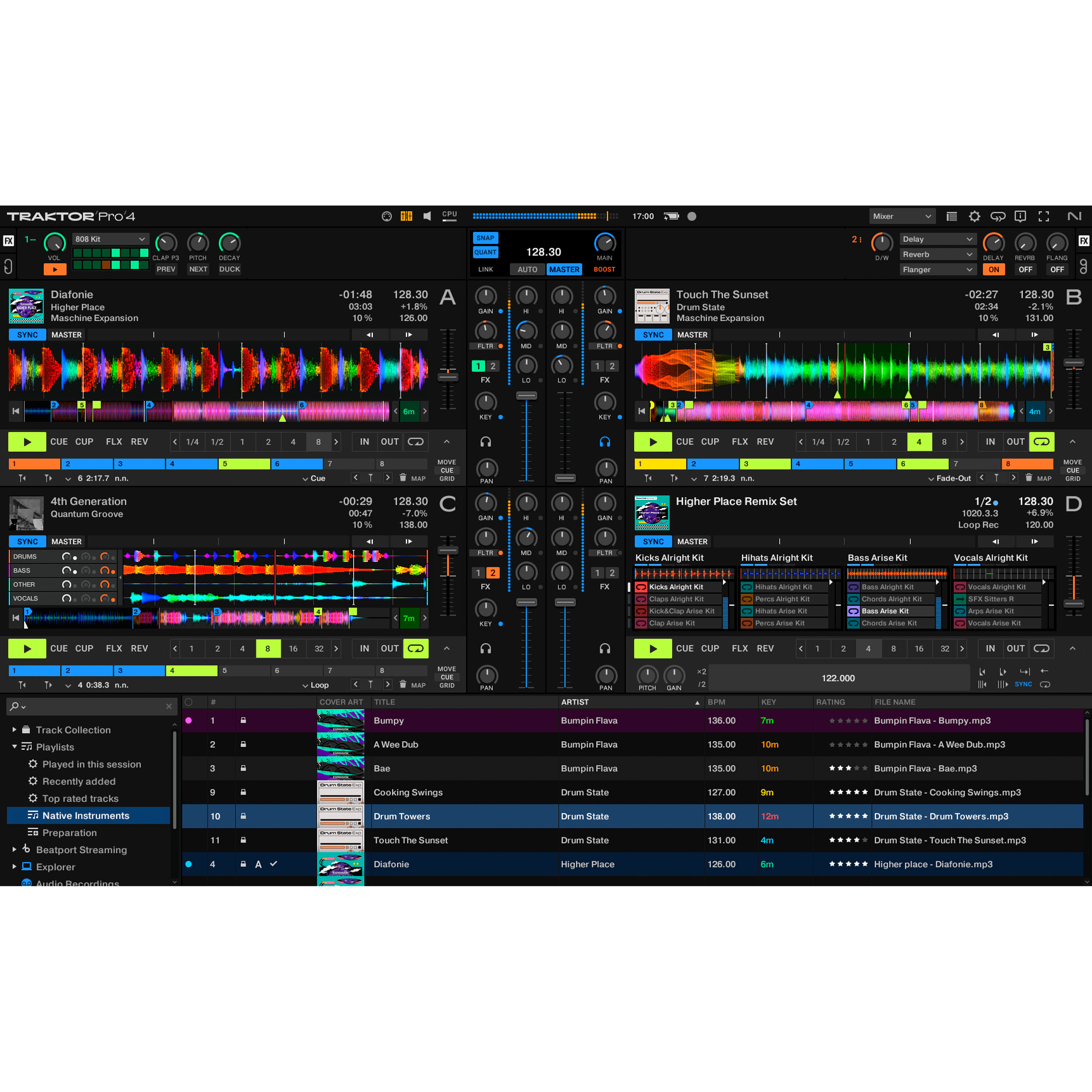 Native Instruments Traktor Pro 4 update (licence) - Logiciel de mixage SonoVente.com