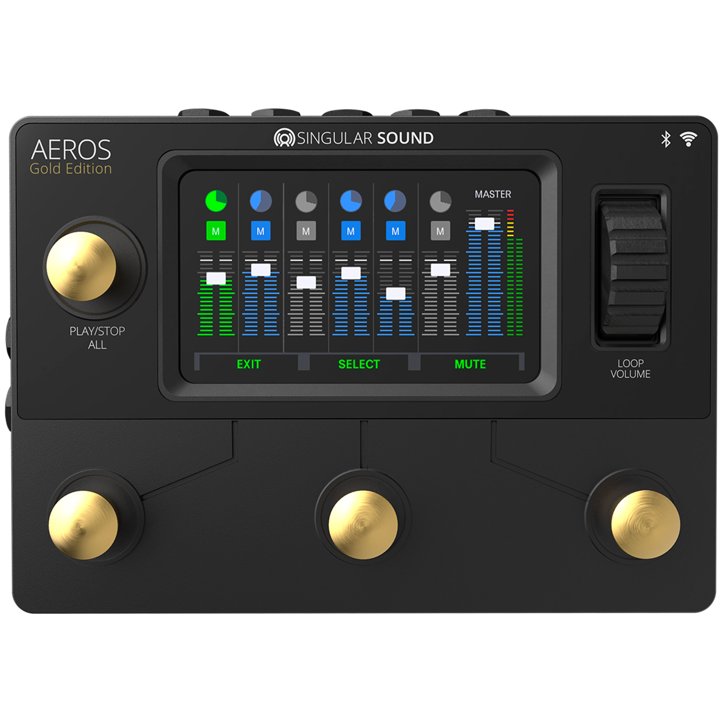 Singular Sound Looper Aeros Gold Edition - Effets guitare électrique ...