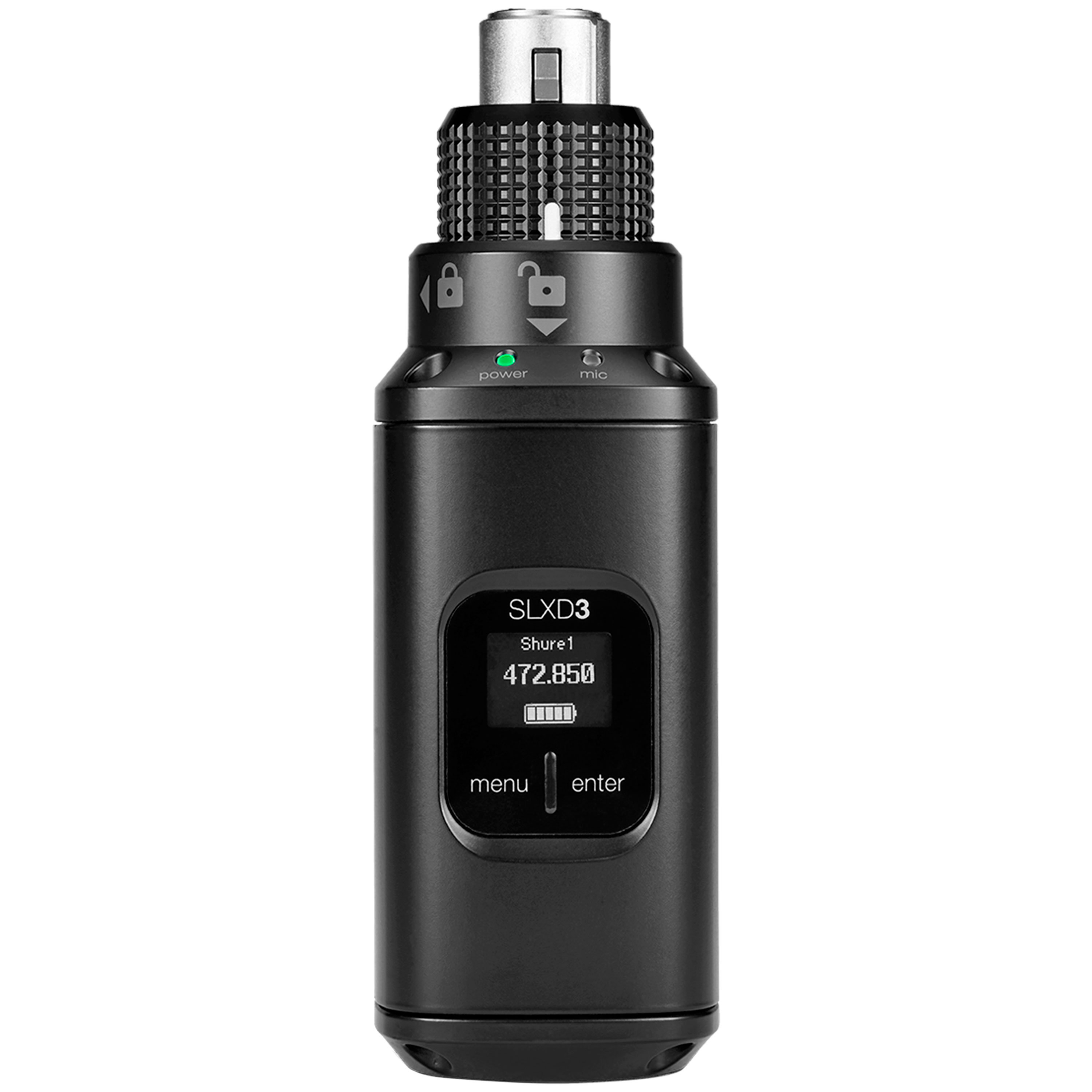 Shure SLXD3 J53 - Micro HF Chant SonoVente.com