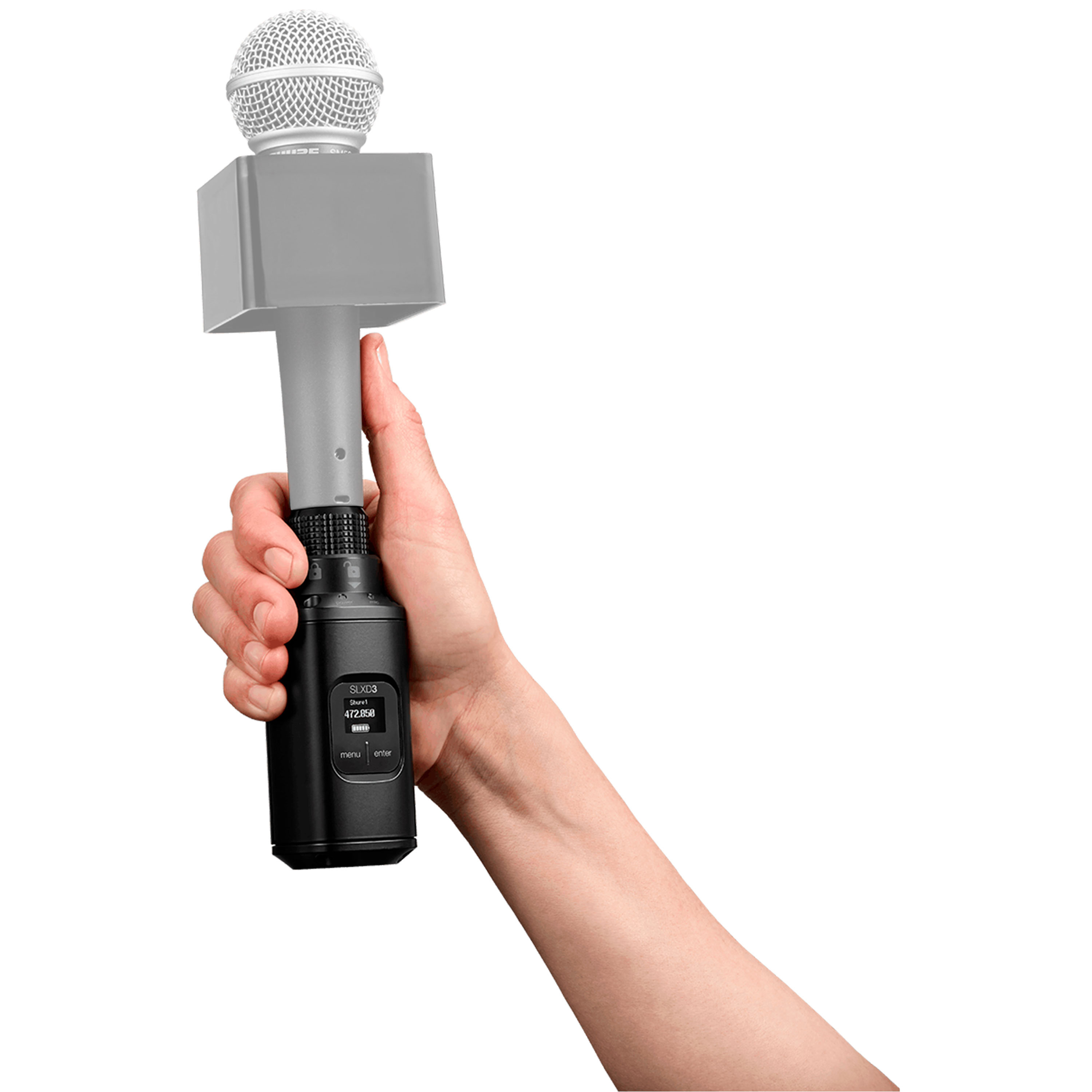 Shure SLXD3 J53 - Micro HF Chant SonoVente.com