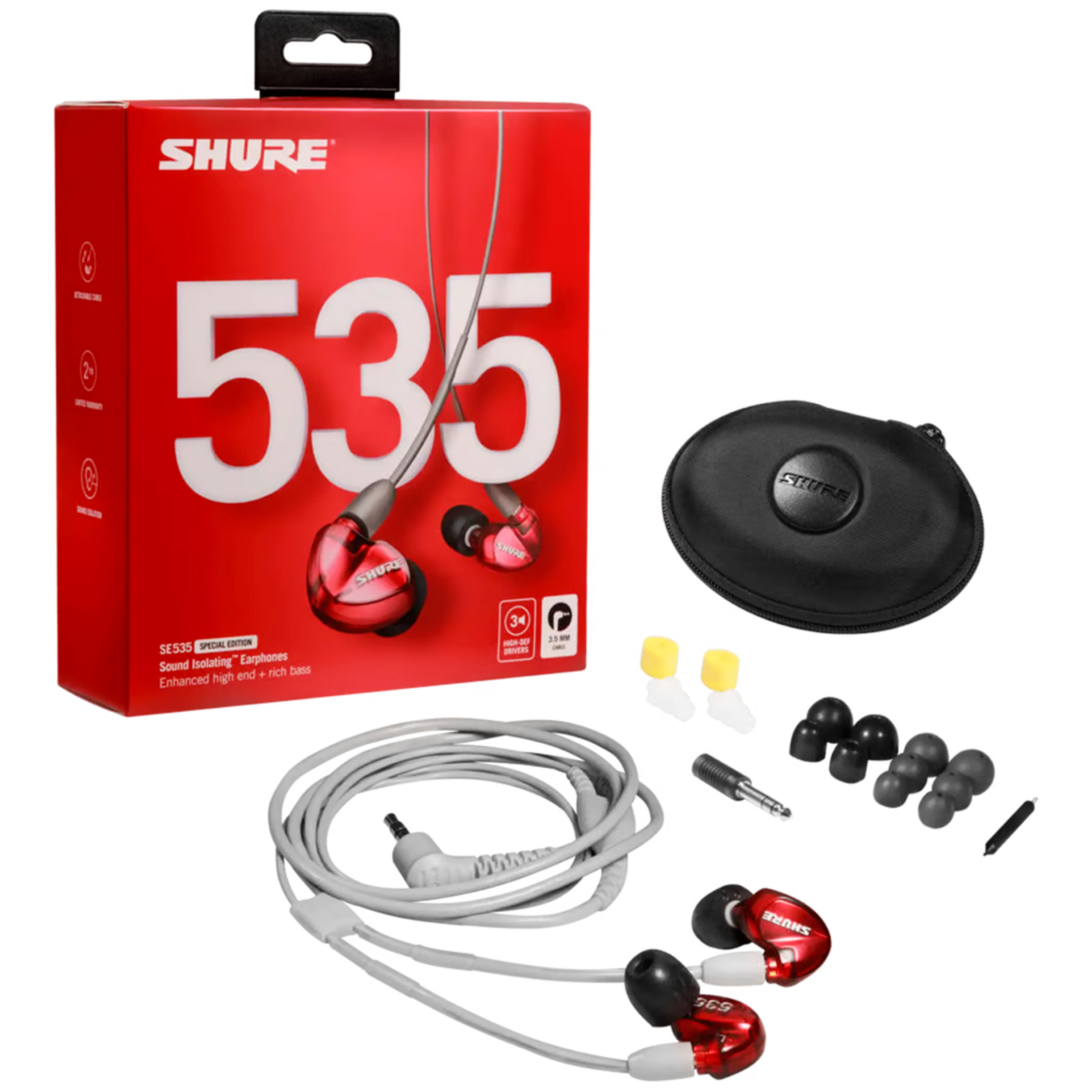 Shure SE535 Limited Edition - Ecouteurs intra auriculaires SonoVente.com