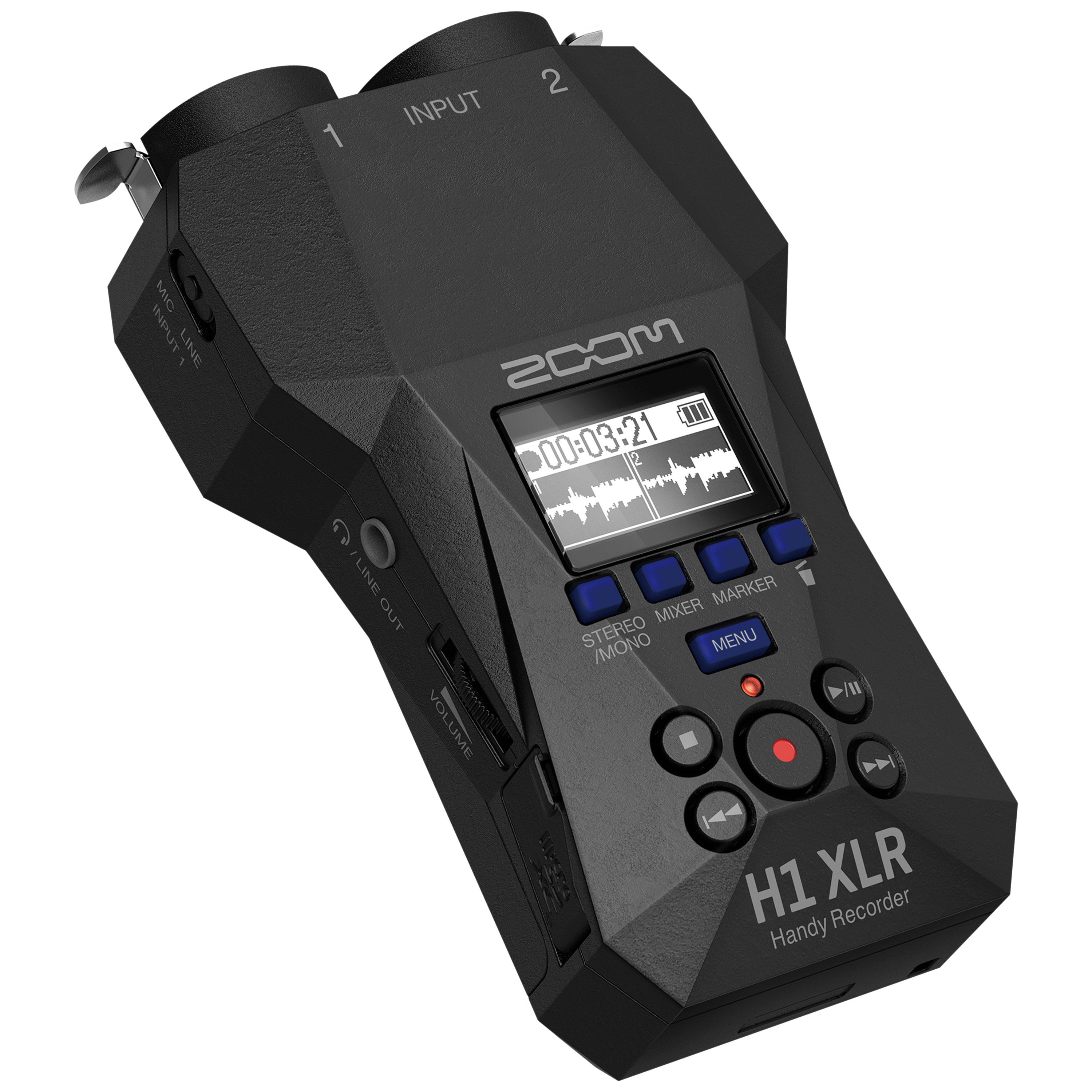 Zoom H1 XLR - Draagbare recorder SonoVente.com - nl