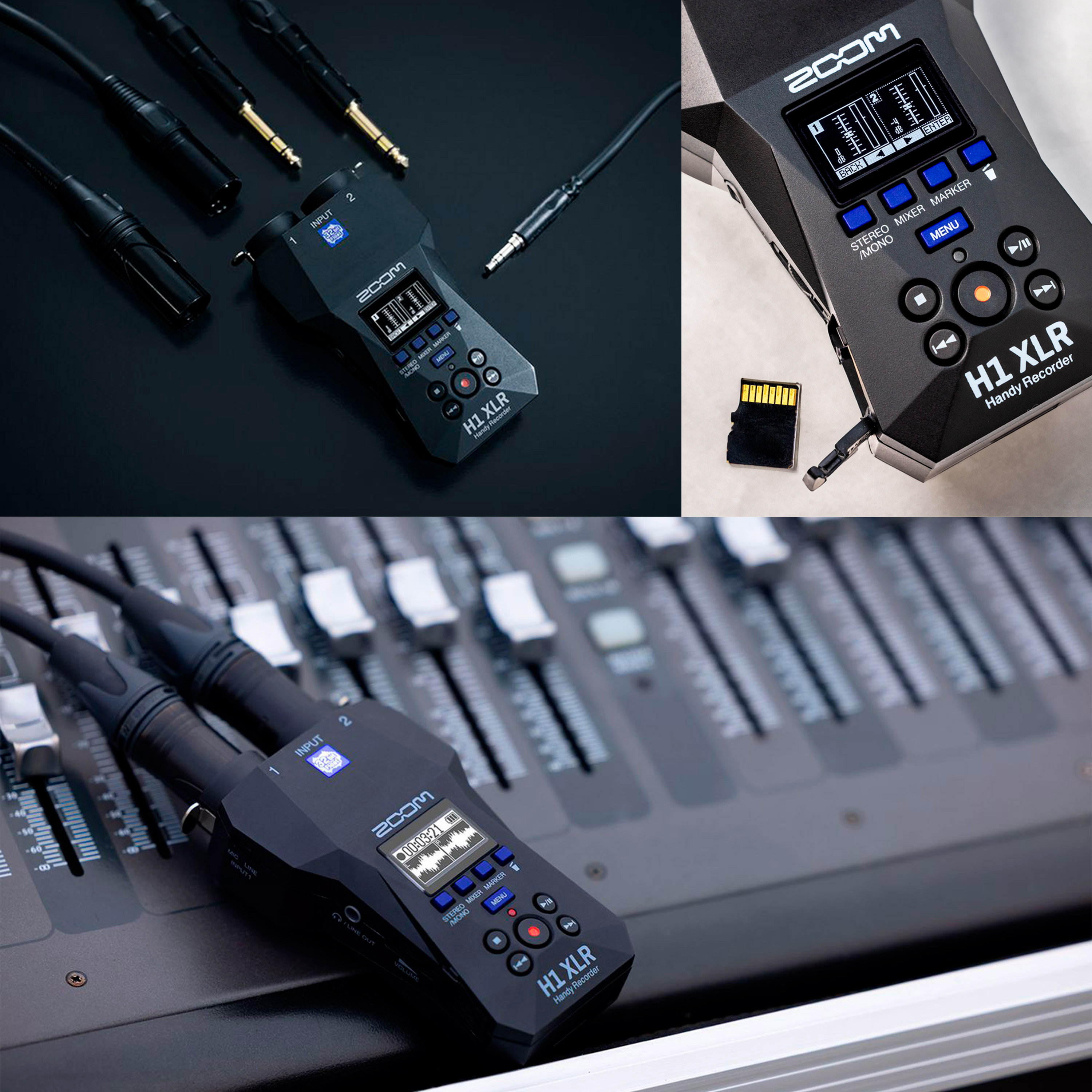 Zoom H1 XLR - Draagbare recorder SonoVente.com - nl