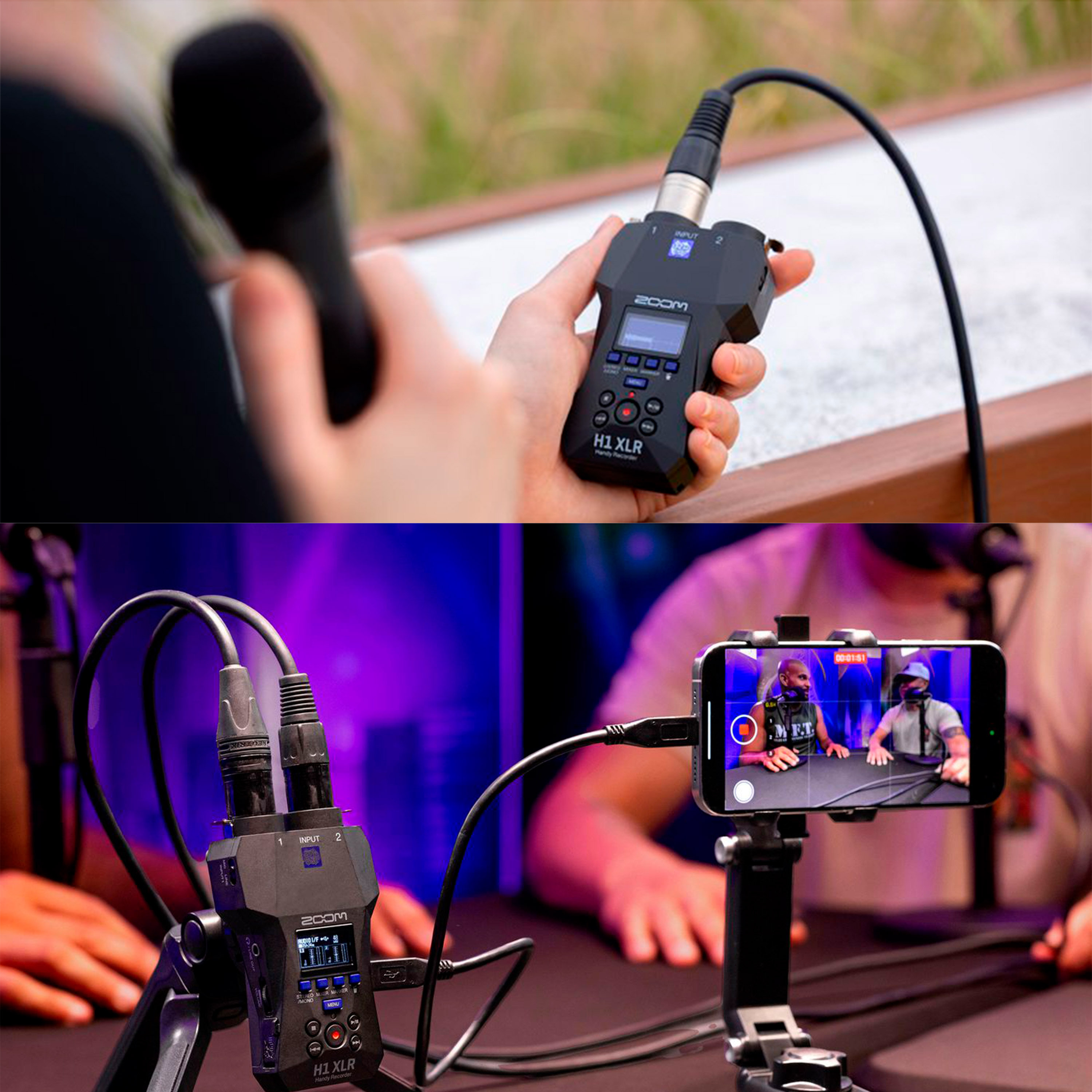 Zoom H1 XLR - Draagbare recorder SonoVente.com - nl
