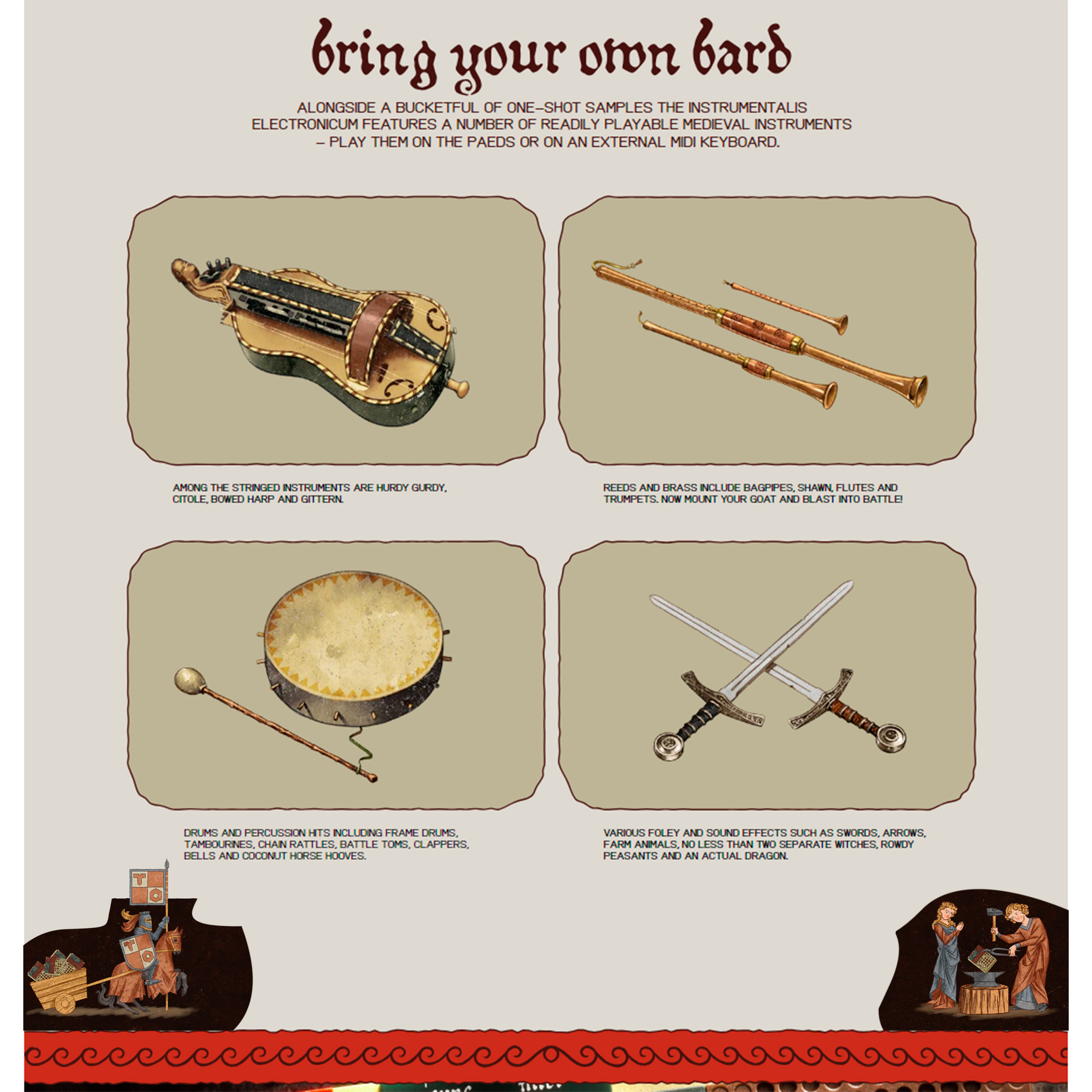 Teenage Engineering EP-1320 Medieval - Synthétiseur SonoVente.com