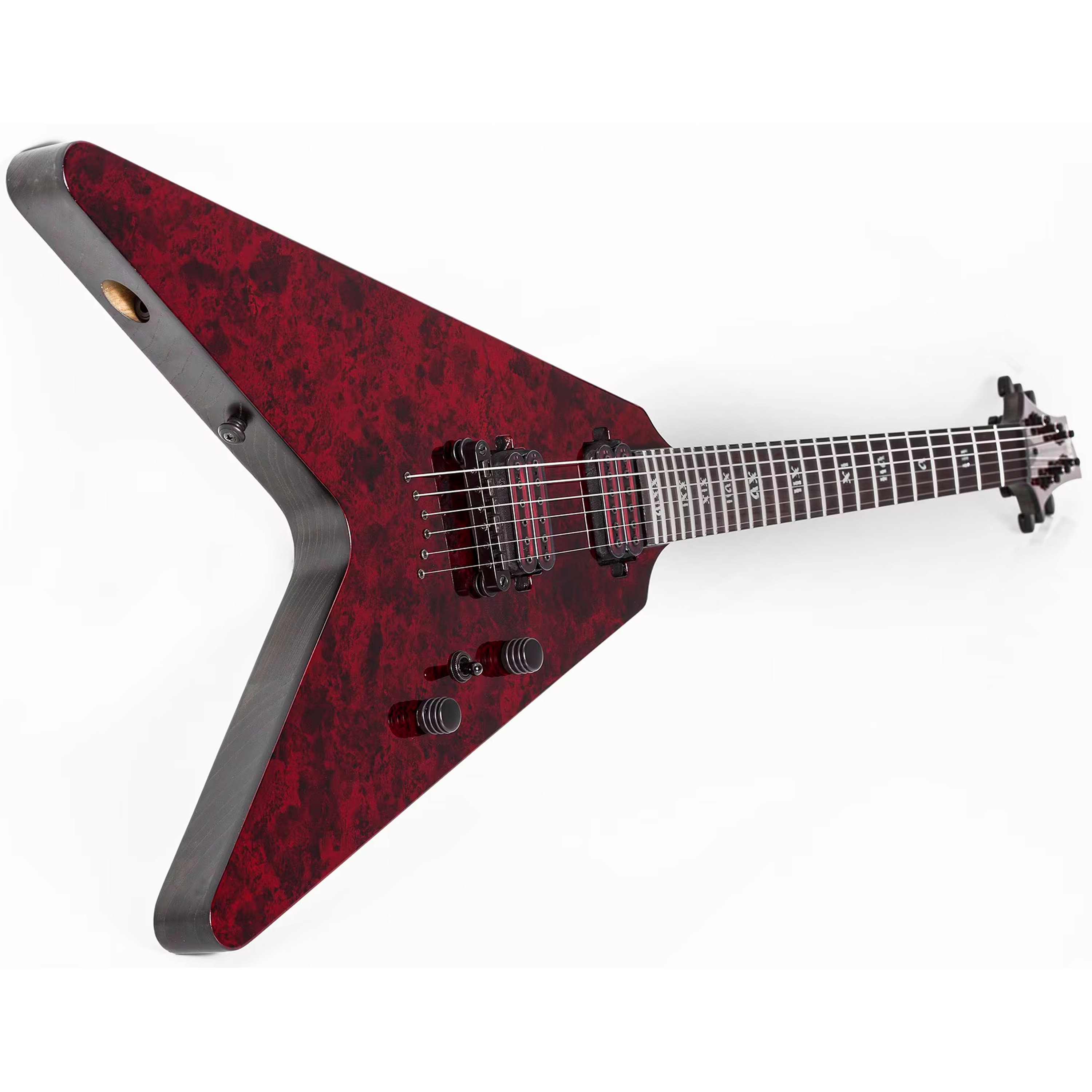 Schecter Apocalypse V-1 Red Reign - Guitare flying V SonoVente.com
