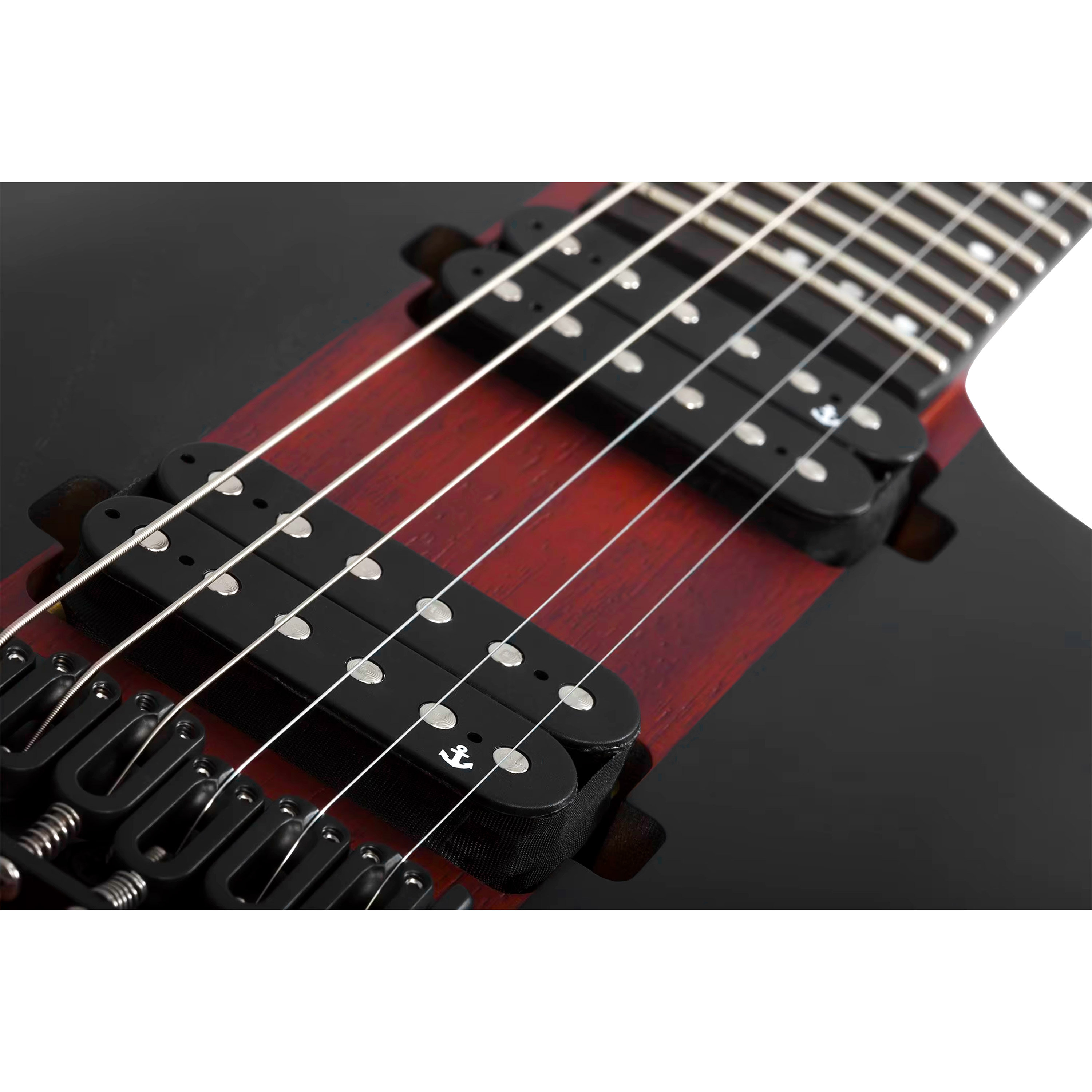 Schecter C-1 Rob Scallon Satin Dark Roast - Guitare signature SonoVente.com