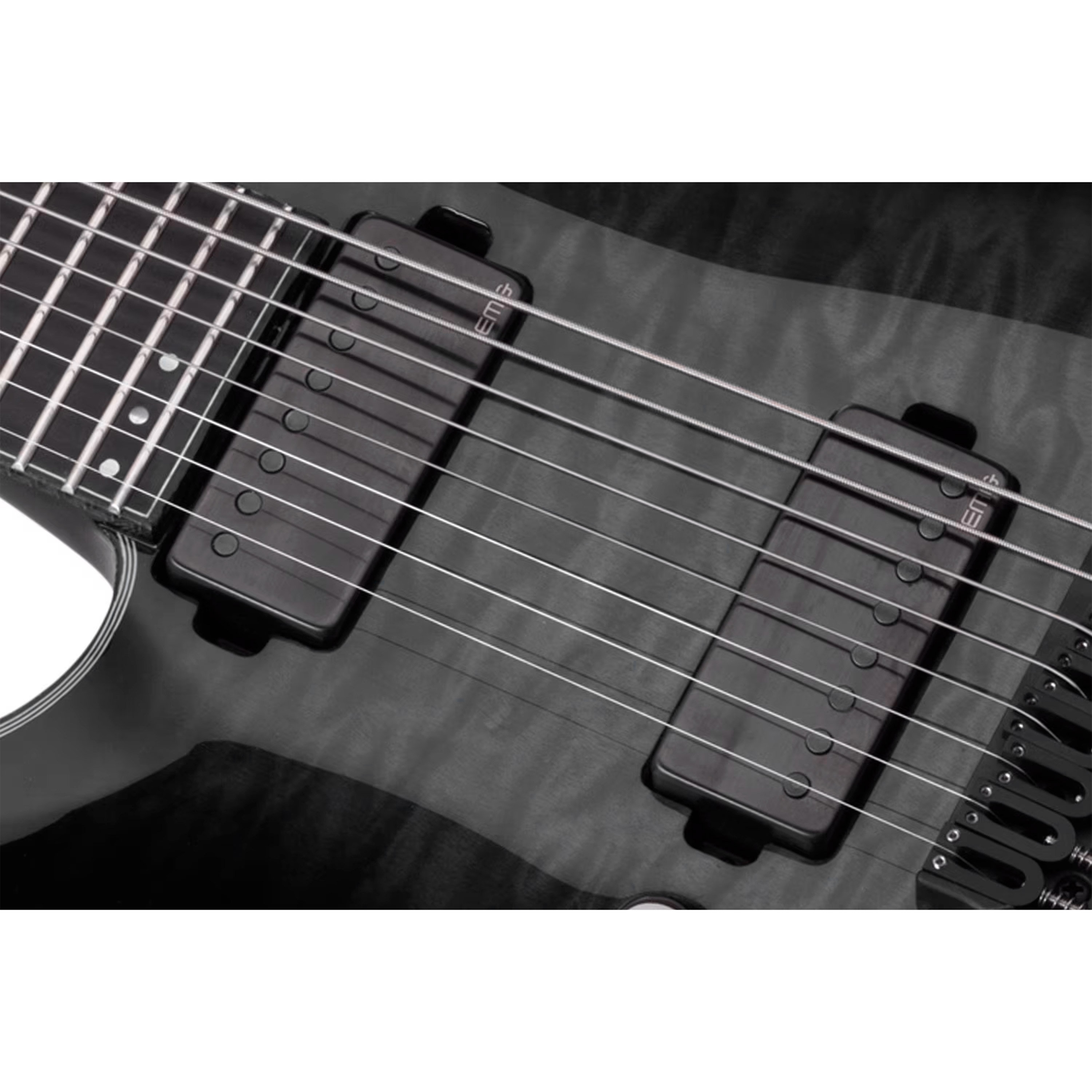 Schecter Hellraiser C-8 Hybrid Trans Black Burst LH - Guitare ...