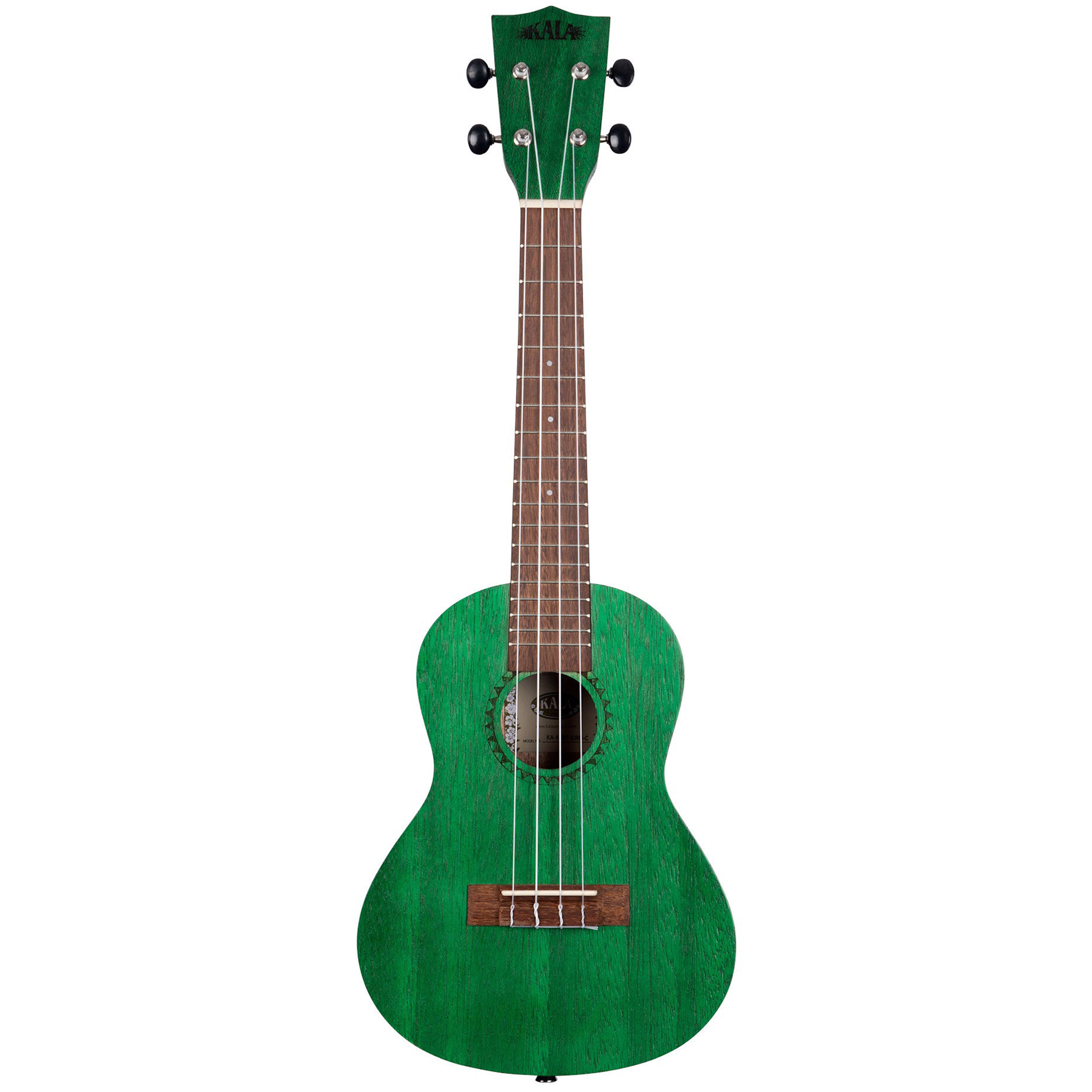 Kala Green Stained Meranti Concert - Ukulélé SonoVente.com