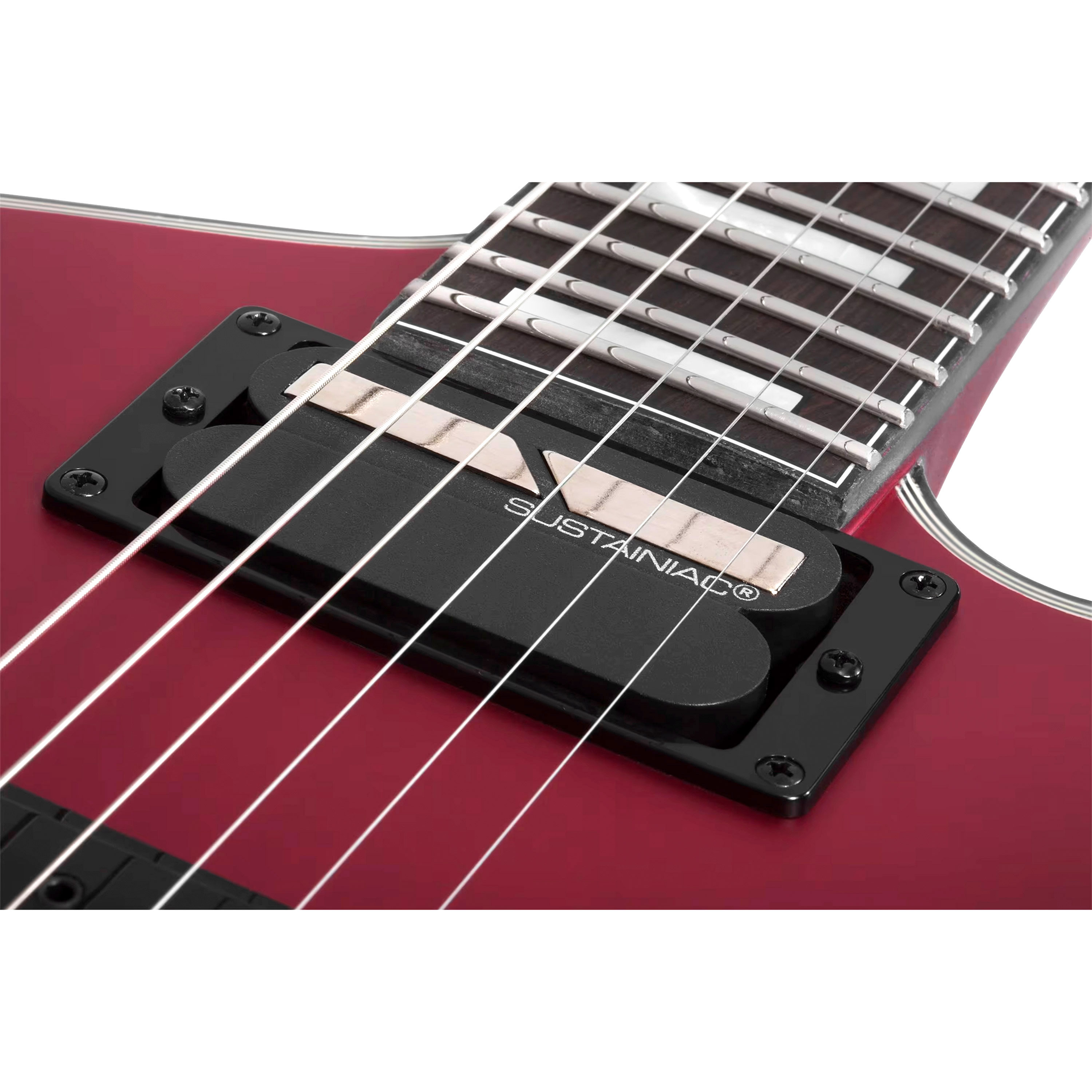 Schecter E-1 FR Special Edition Satin Candy Apple Red - Guitare ...