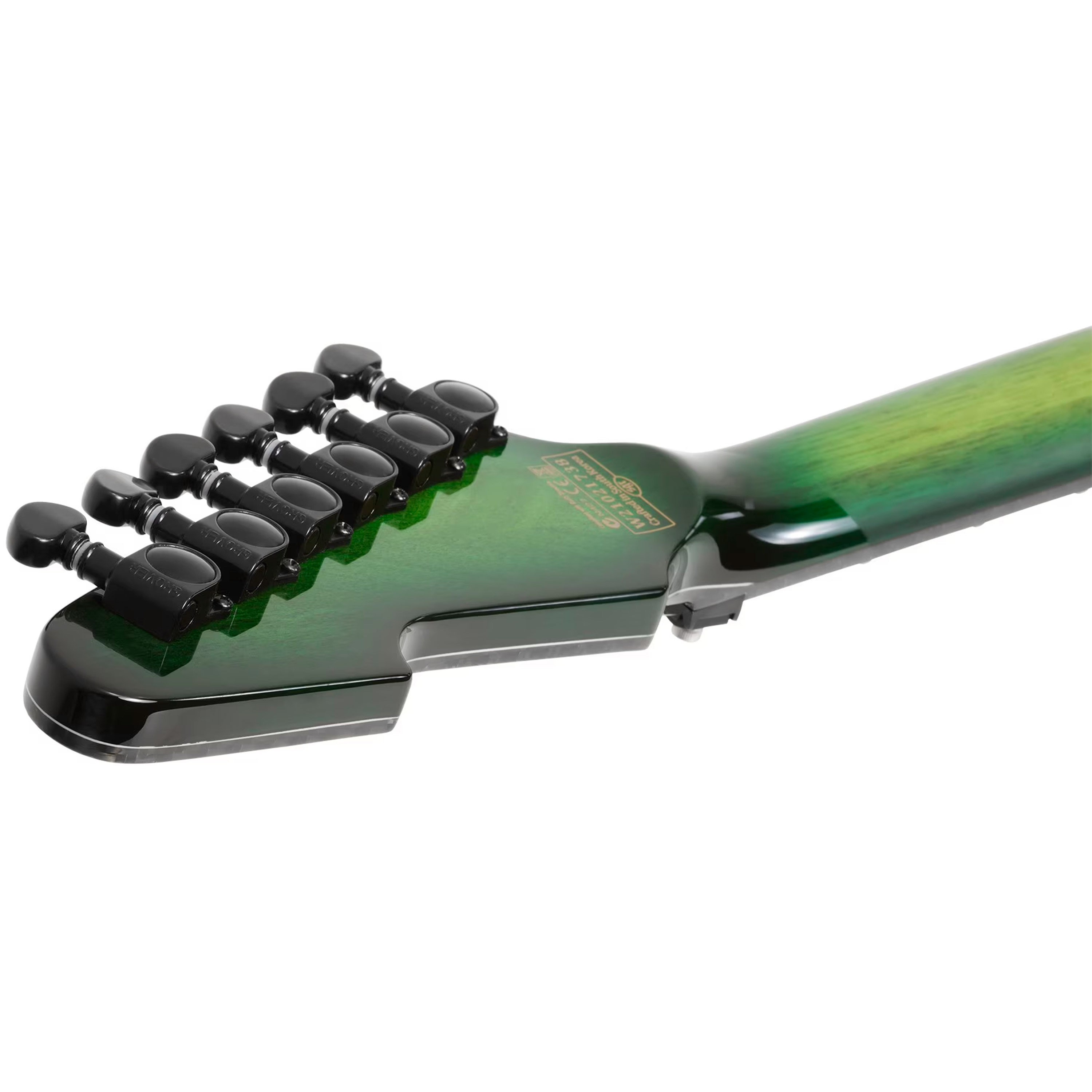 Schecter E-1 FR Special Edition Transparent Green Burst - Guitare ...