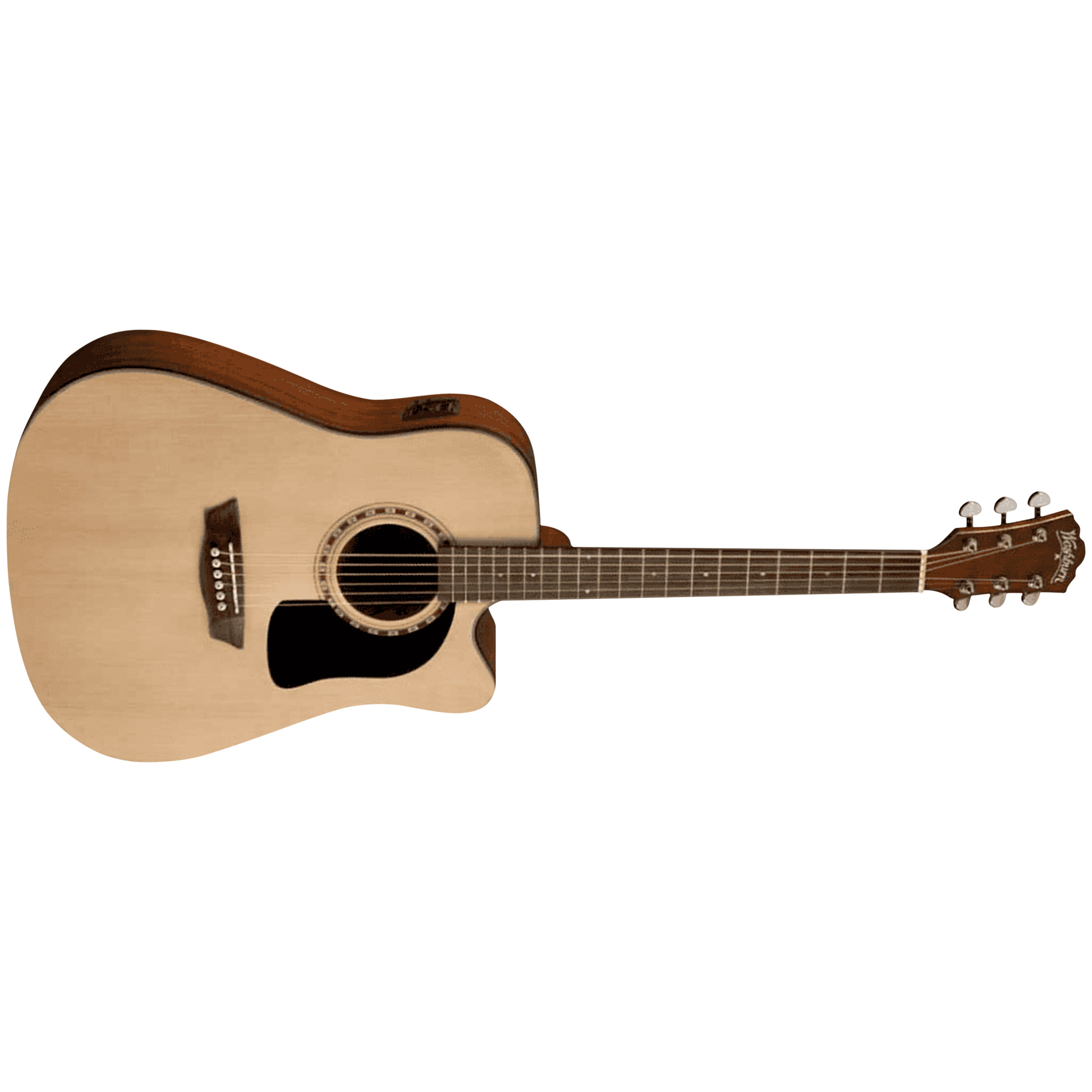 Washburn AD5CE Apprentice D5CE Natural - Guitare folk électro SonoVente.com