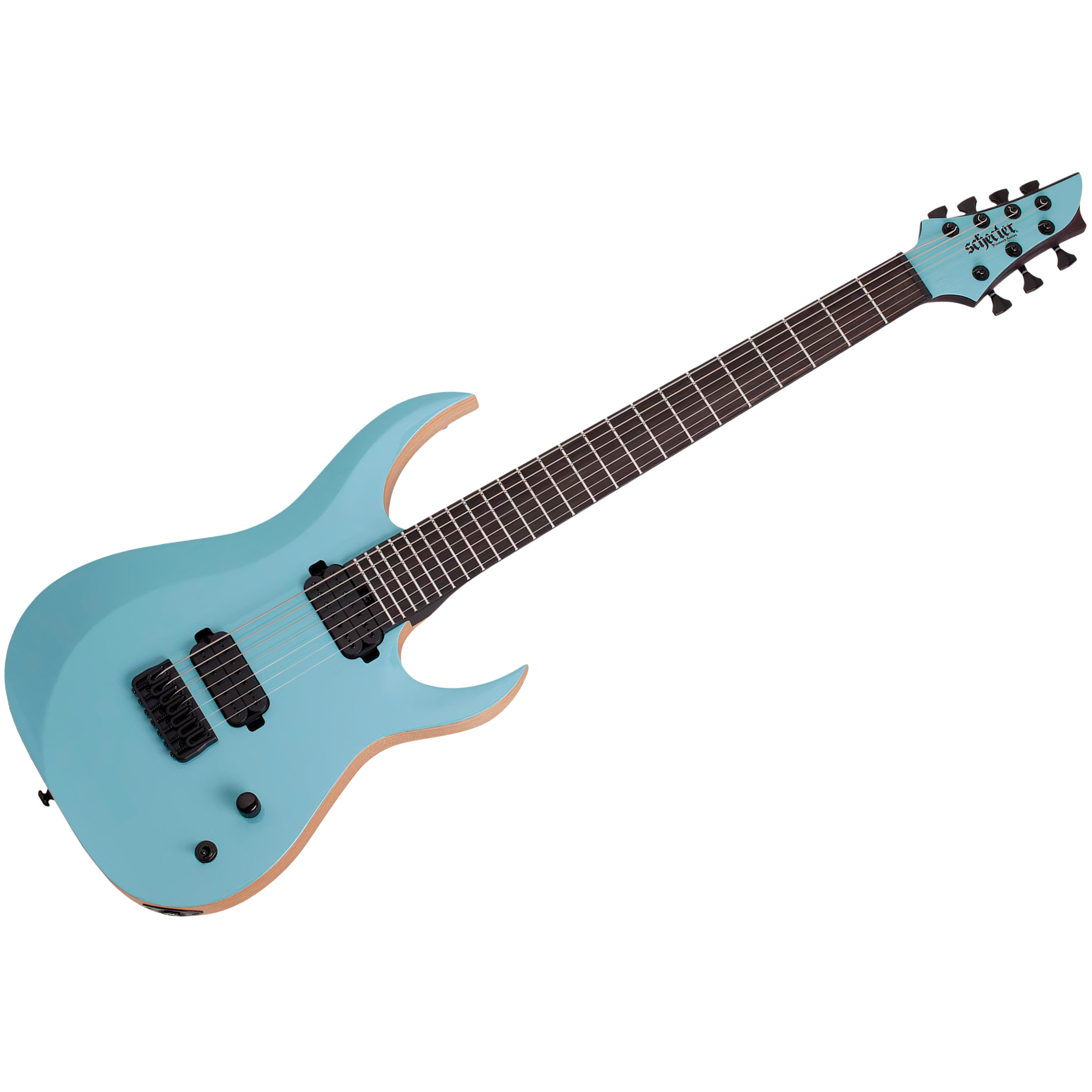 Schecter John Browne Tao-7 Azure - Handtekening gitaar SonoVente.com - nl