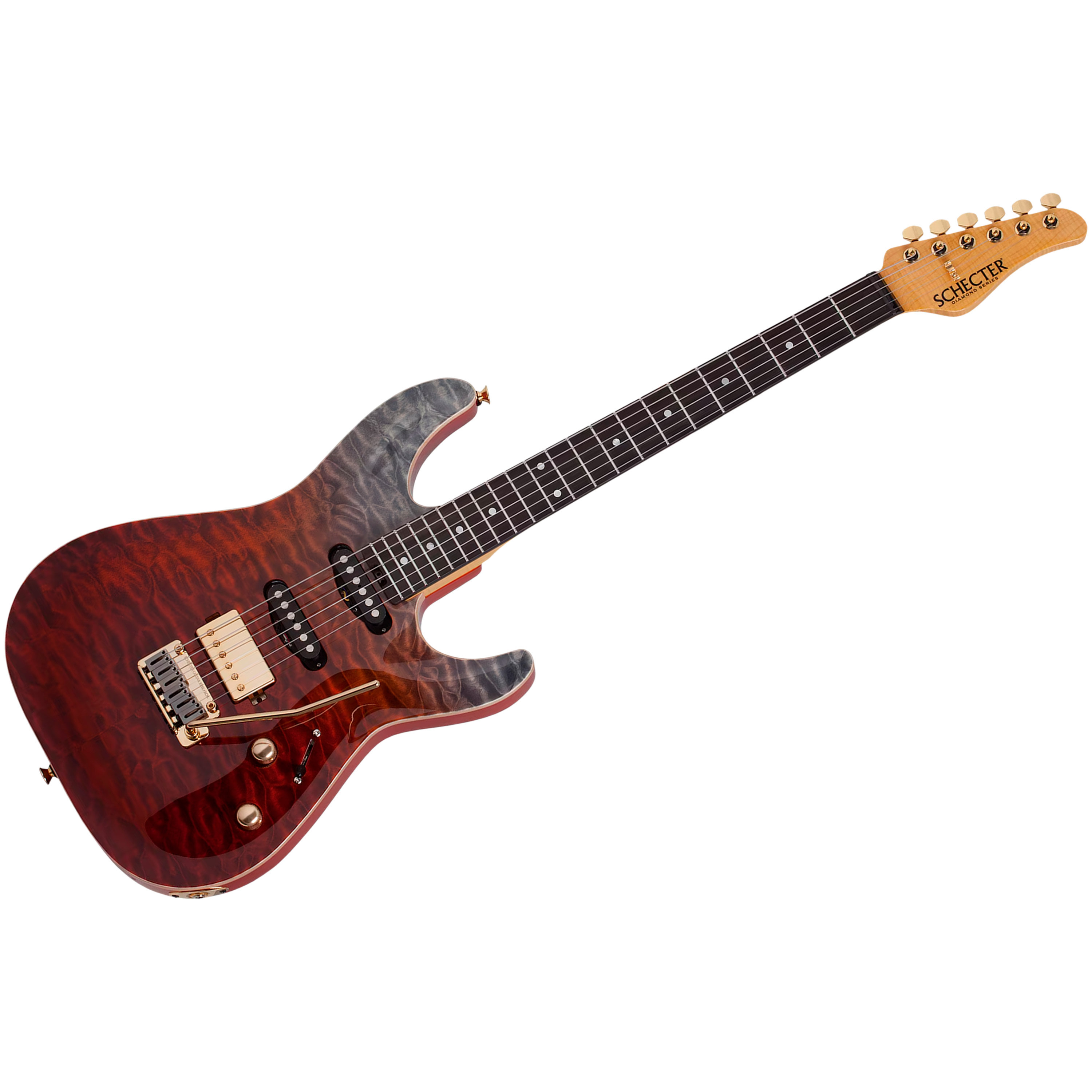 Schecter California Classic Bengal Fade - Guitare métal / moderne ...