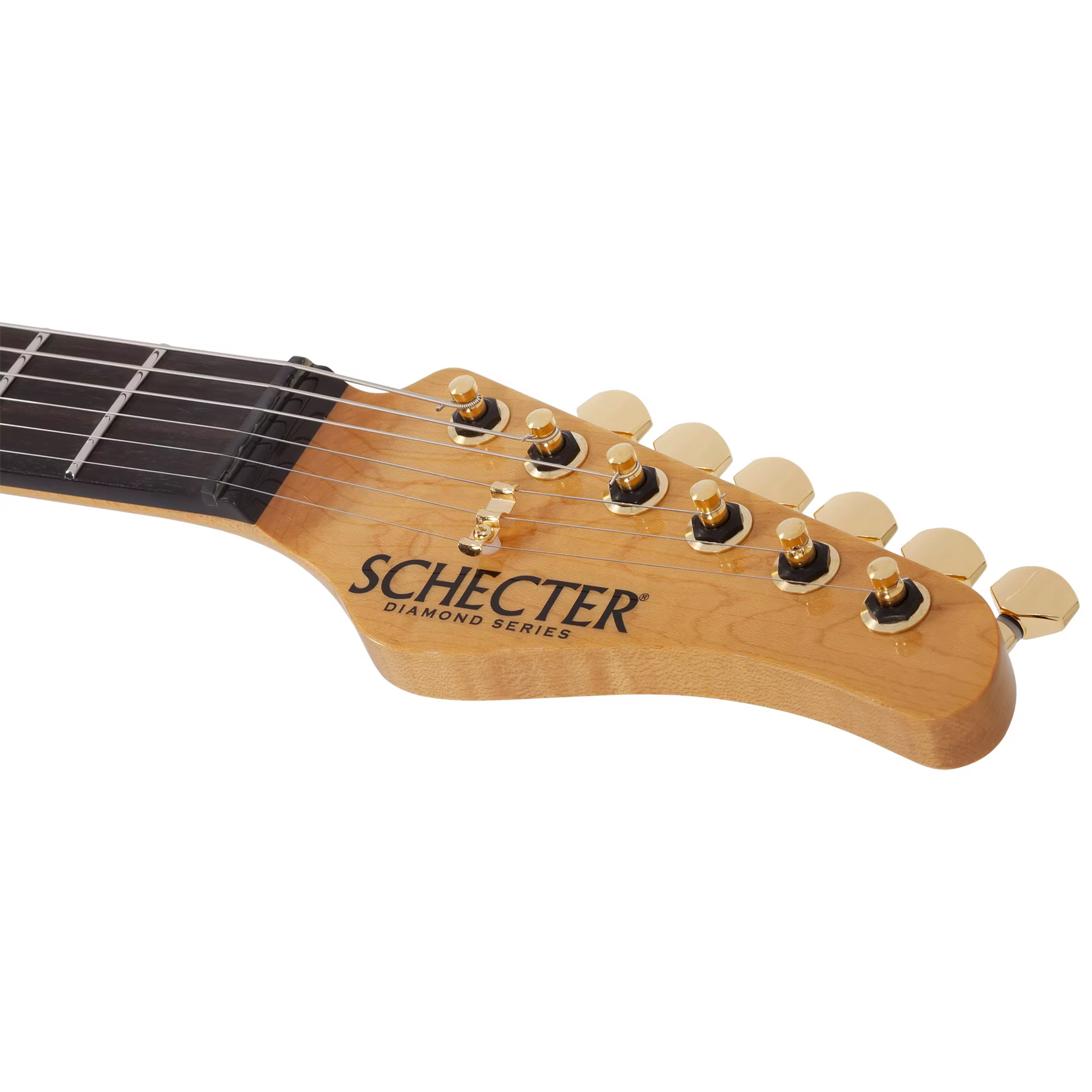 Schecter California Classic Trans Amber - Guitare métal / moderne ...