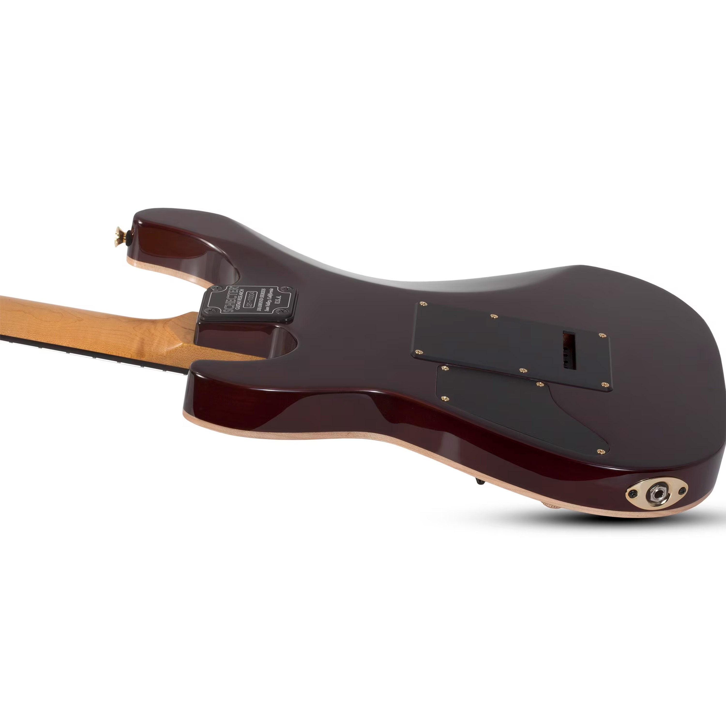 Schecter California Classic Trans Amber - Guitare métal / moderne ...