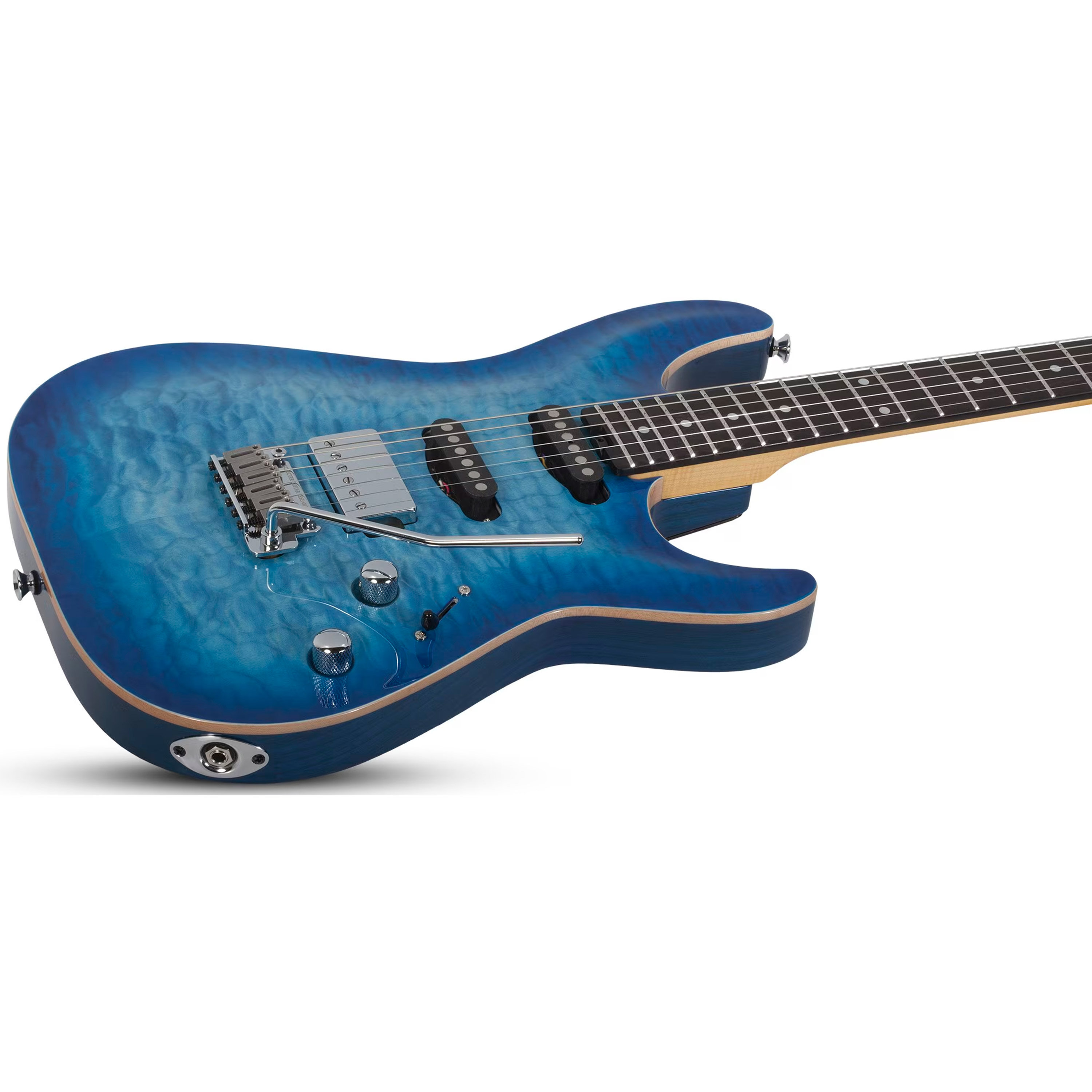 Schecter California Classic Trans Sky Burst - Guitare métal / moderne ...