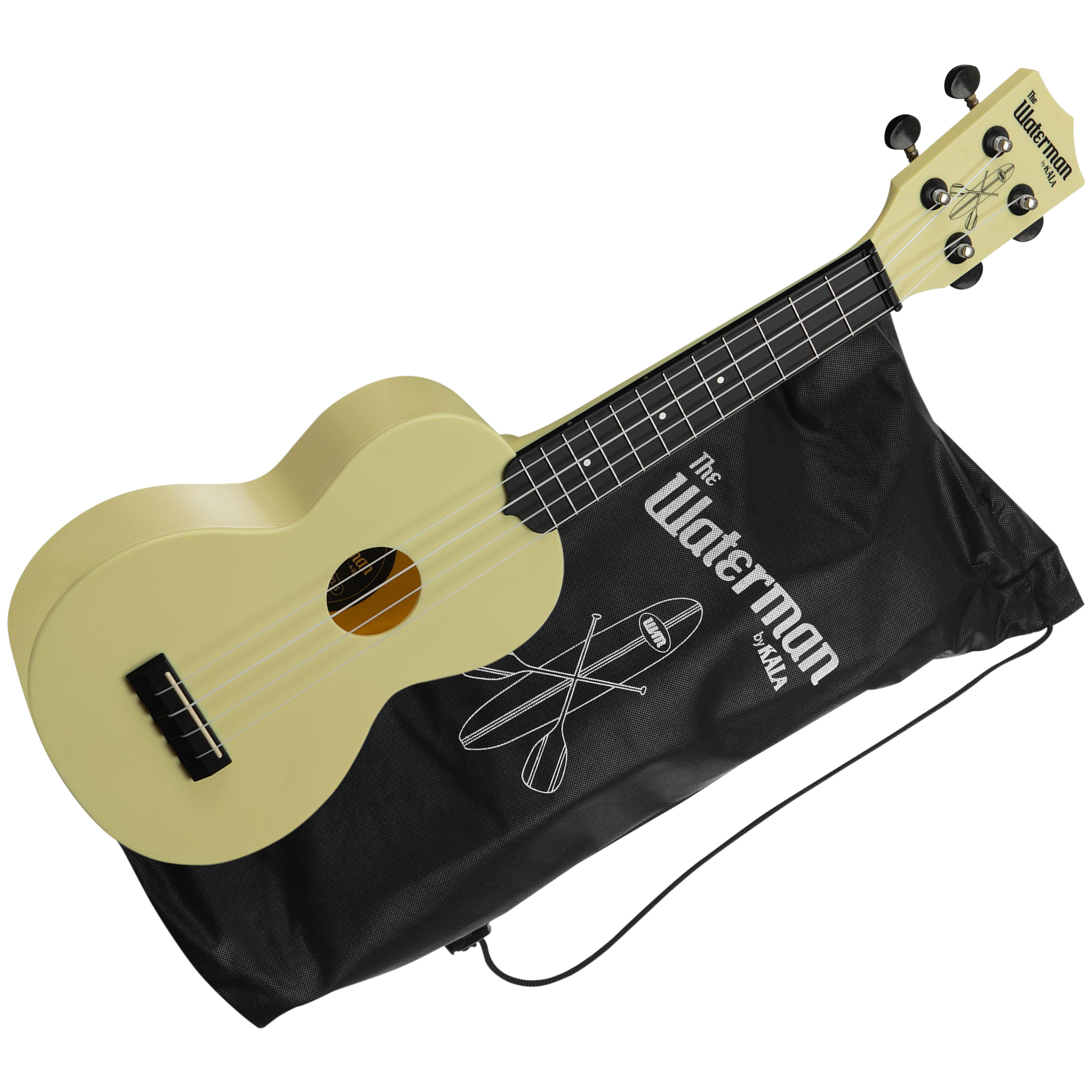 Kala Waterman Starlight Yellow Glow-in-the-Dark Soprano - Ukulélé ...