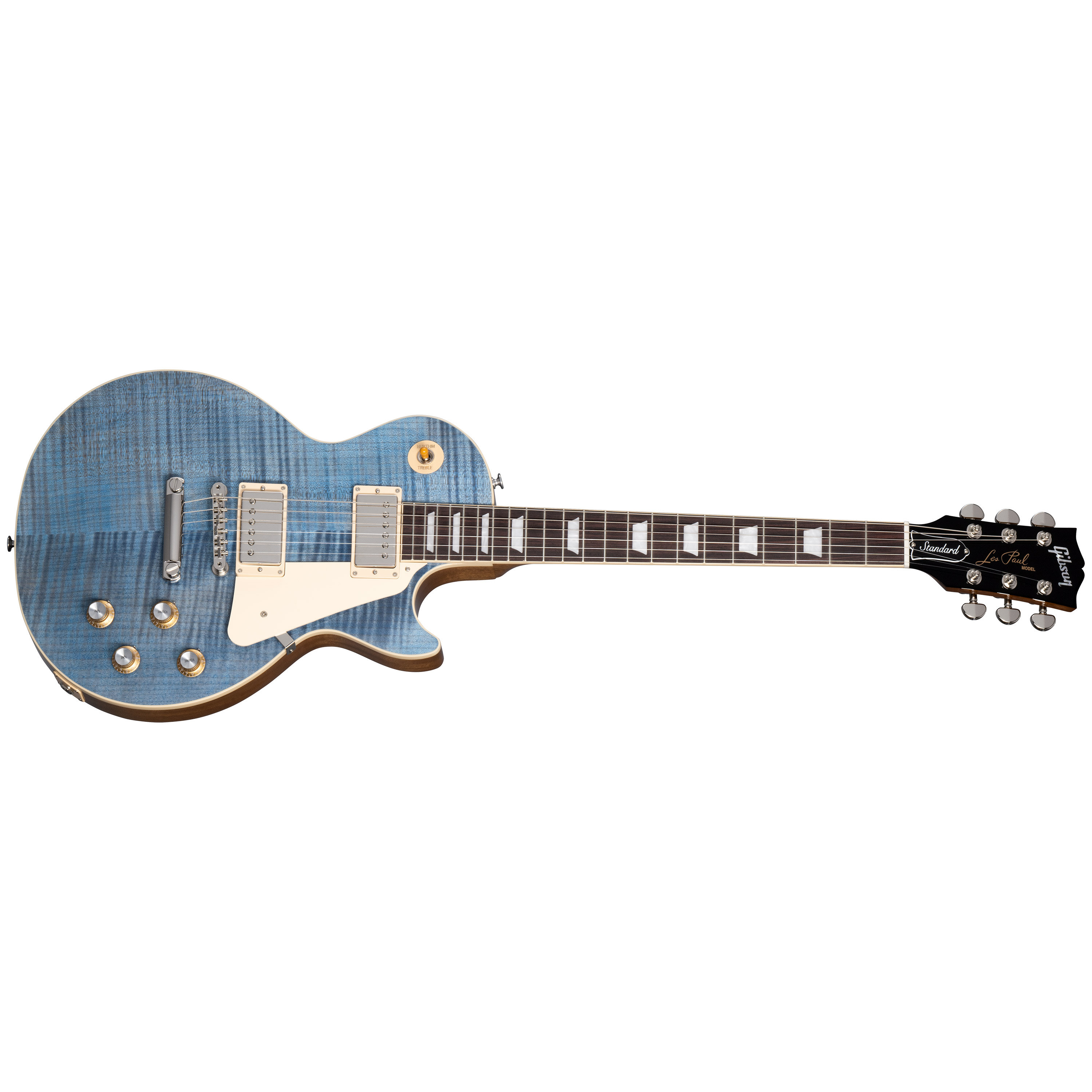 Gibson Les Paul Standard 60s Figured Top Ocean Blue + Etui - LP vorm ...