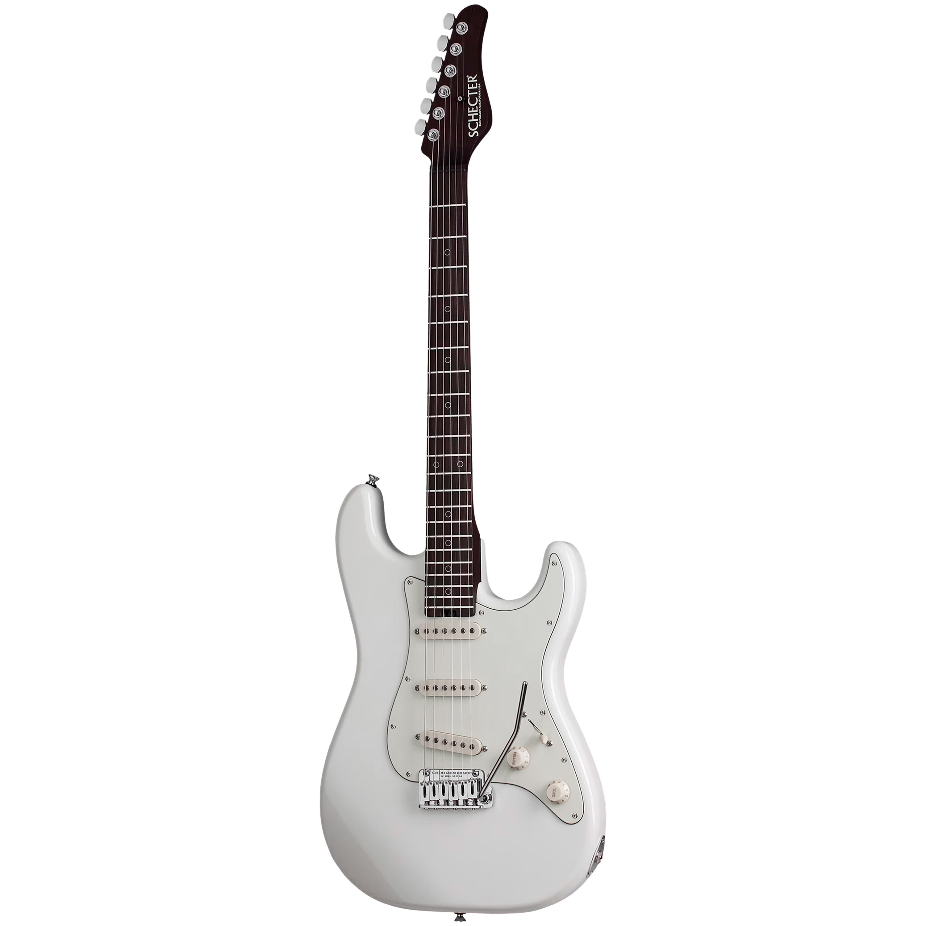 Schecter Nick Johnston Signature Made in USA Atomic Snow - Guitare ...