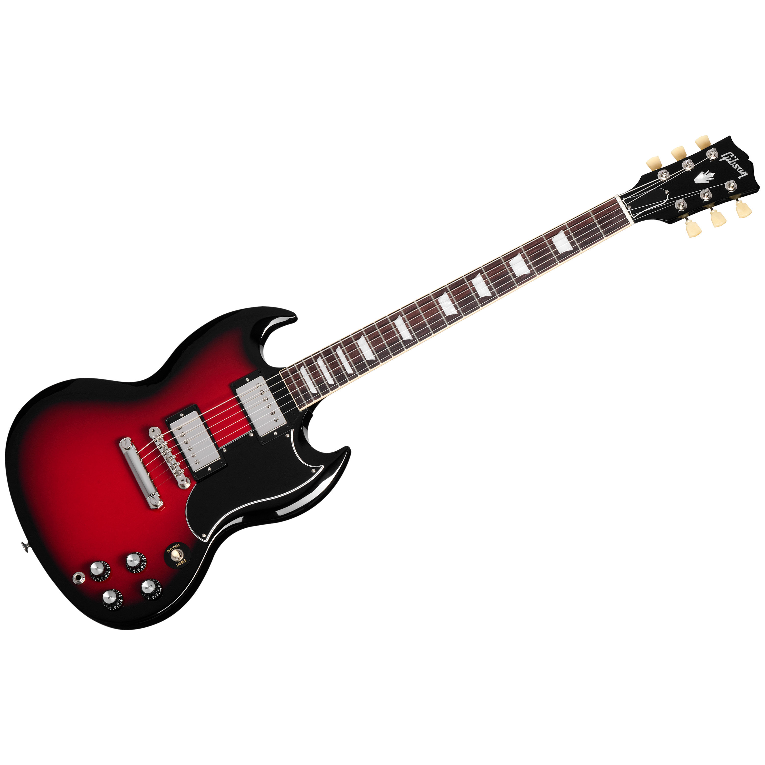 Gibson SG Standard 61 Custom Color Cardinal Red Burst + Etui - Guitare ...