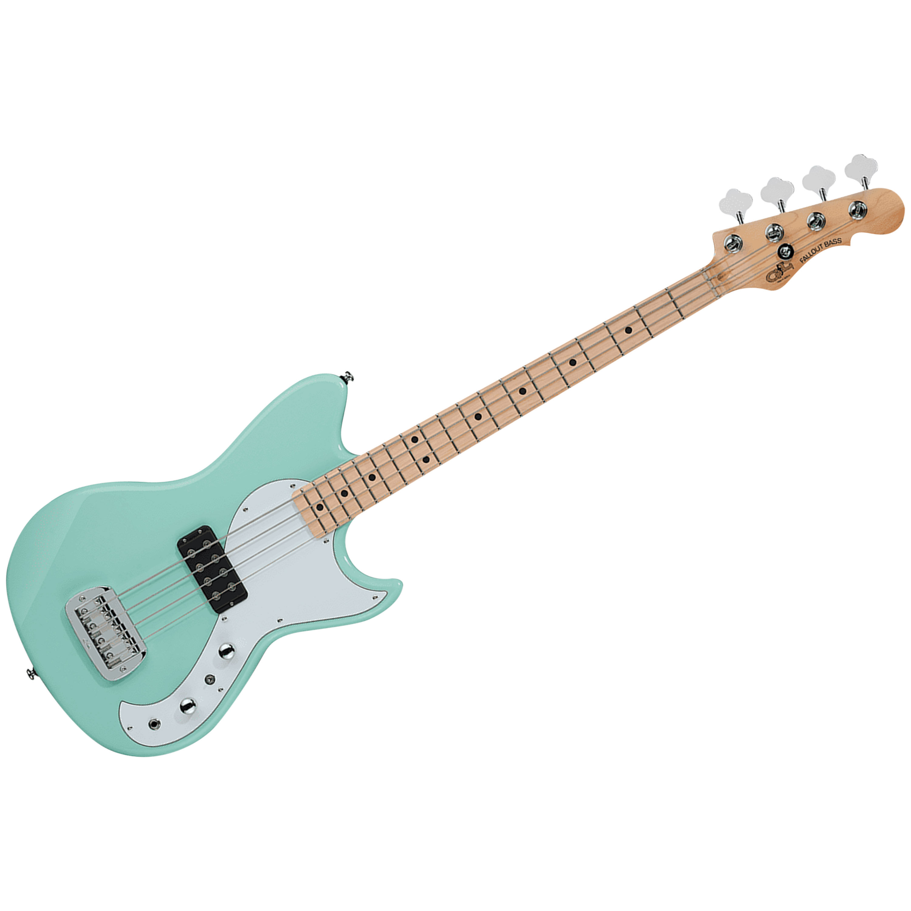 G&L Tribute Fallout Bass Surf Green - Electric Bass SonoVente.com - en