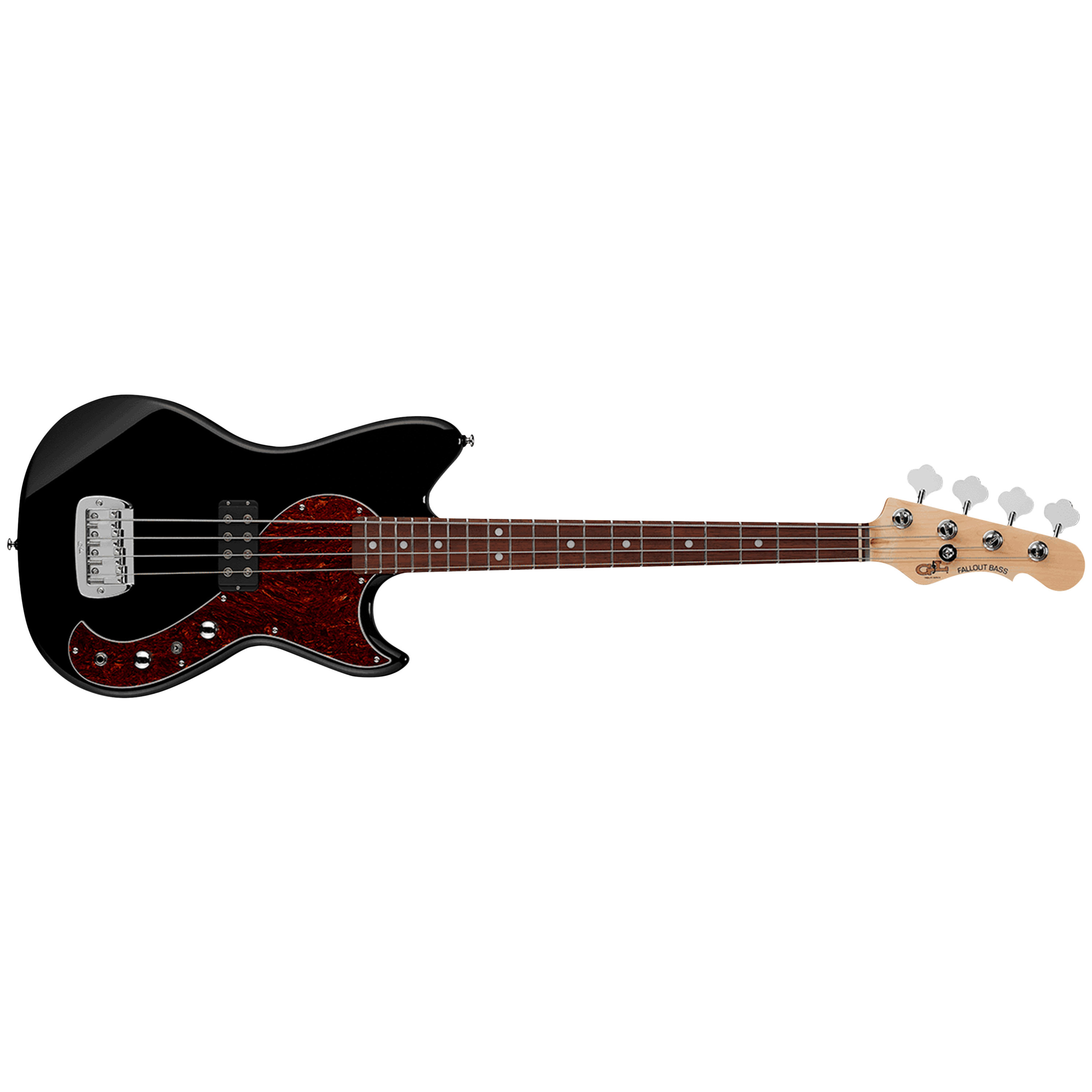G&L Tribute Fallout Bass Jet Black - Basse électrique SonoVente.com