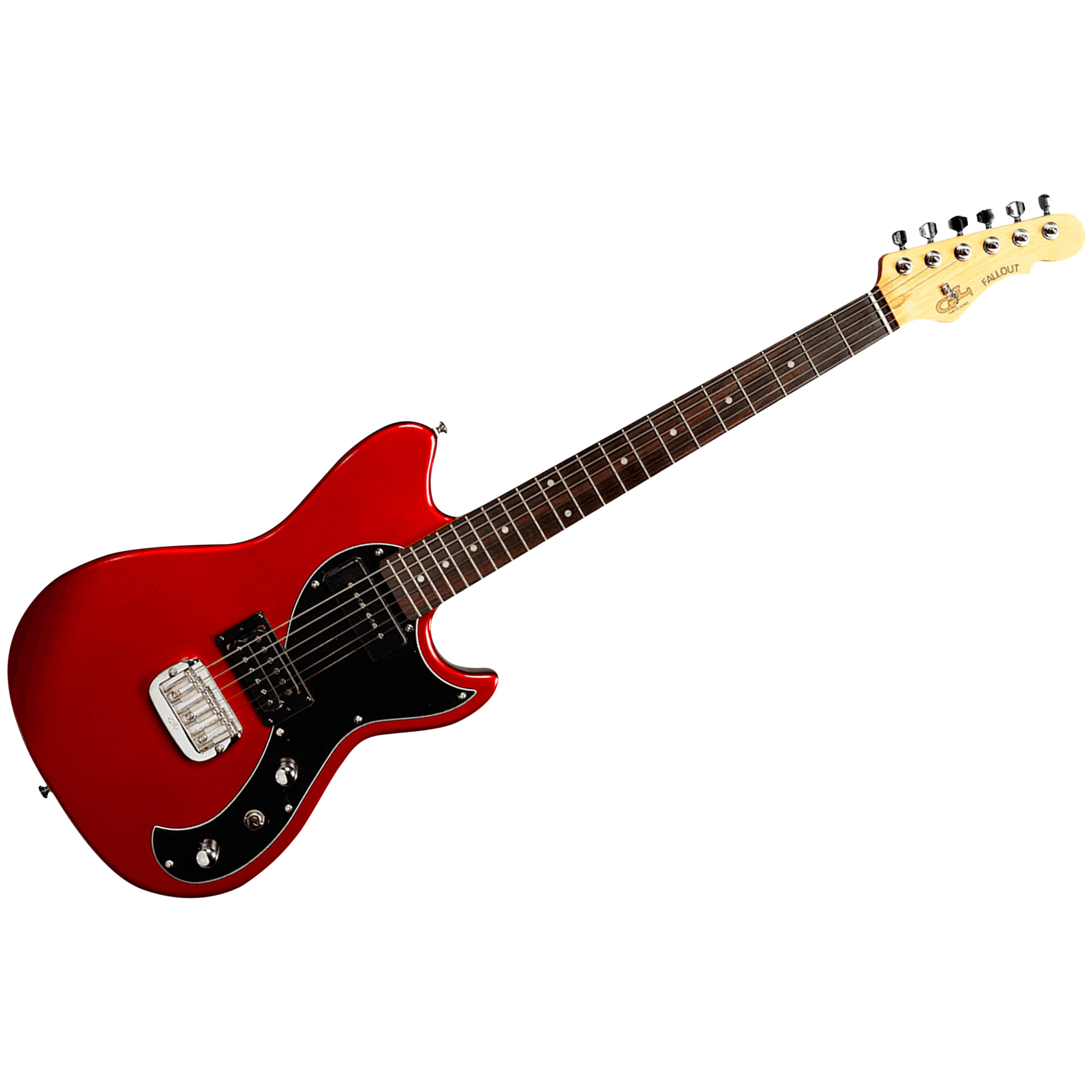 G&L Tribute Fallout Candy Apple Red - Guitare vintage SonoVente.com