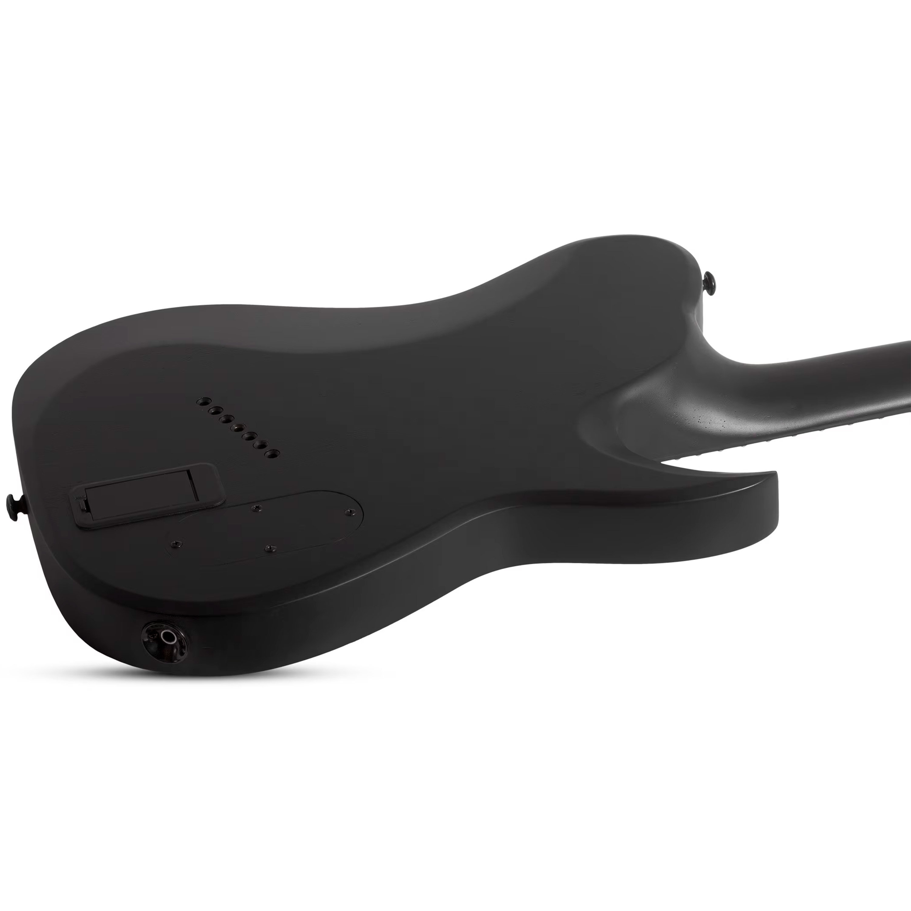 Schecter PT-7 Black multi-scale OPS Satin Black Open Pore LH - Guitare ...