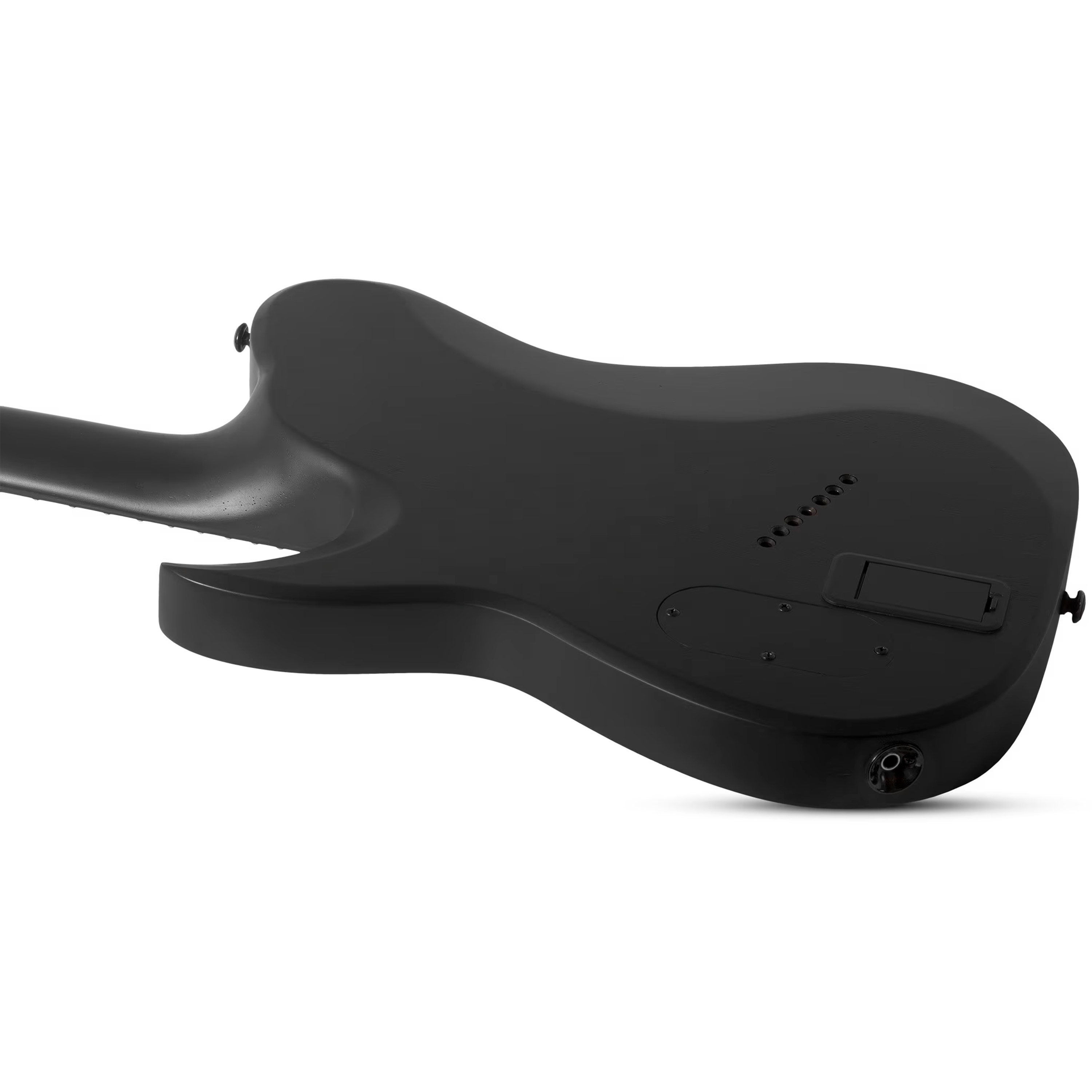 Schecter PT-7 Black multi-scale OPS Satin Black Open Pore - Guitare ...