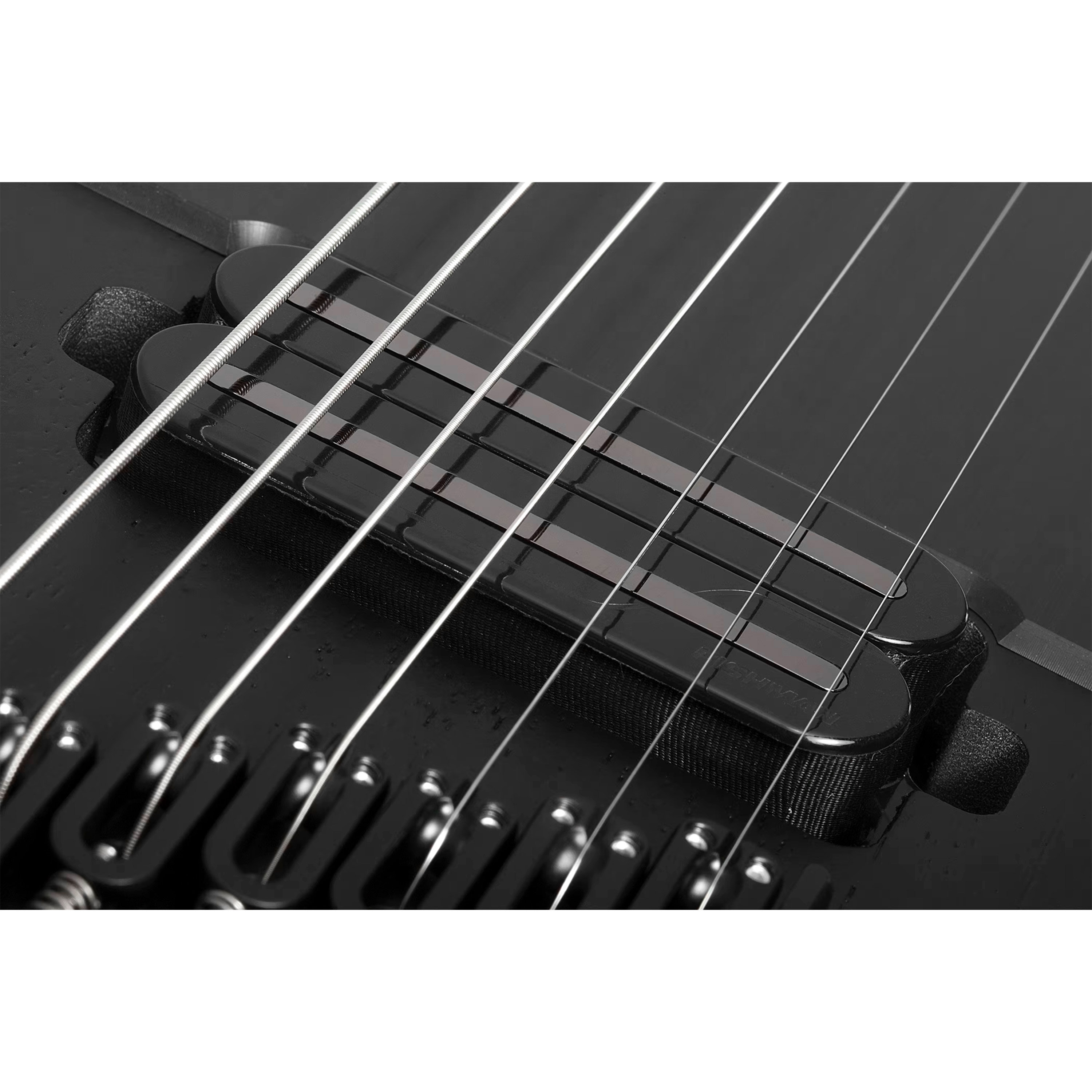 Schecter PT-7 Black multi-scale OPS Satin Black Open Pore - Guitare ...