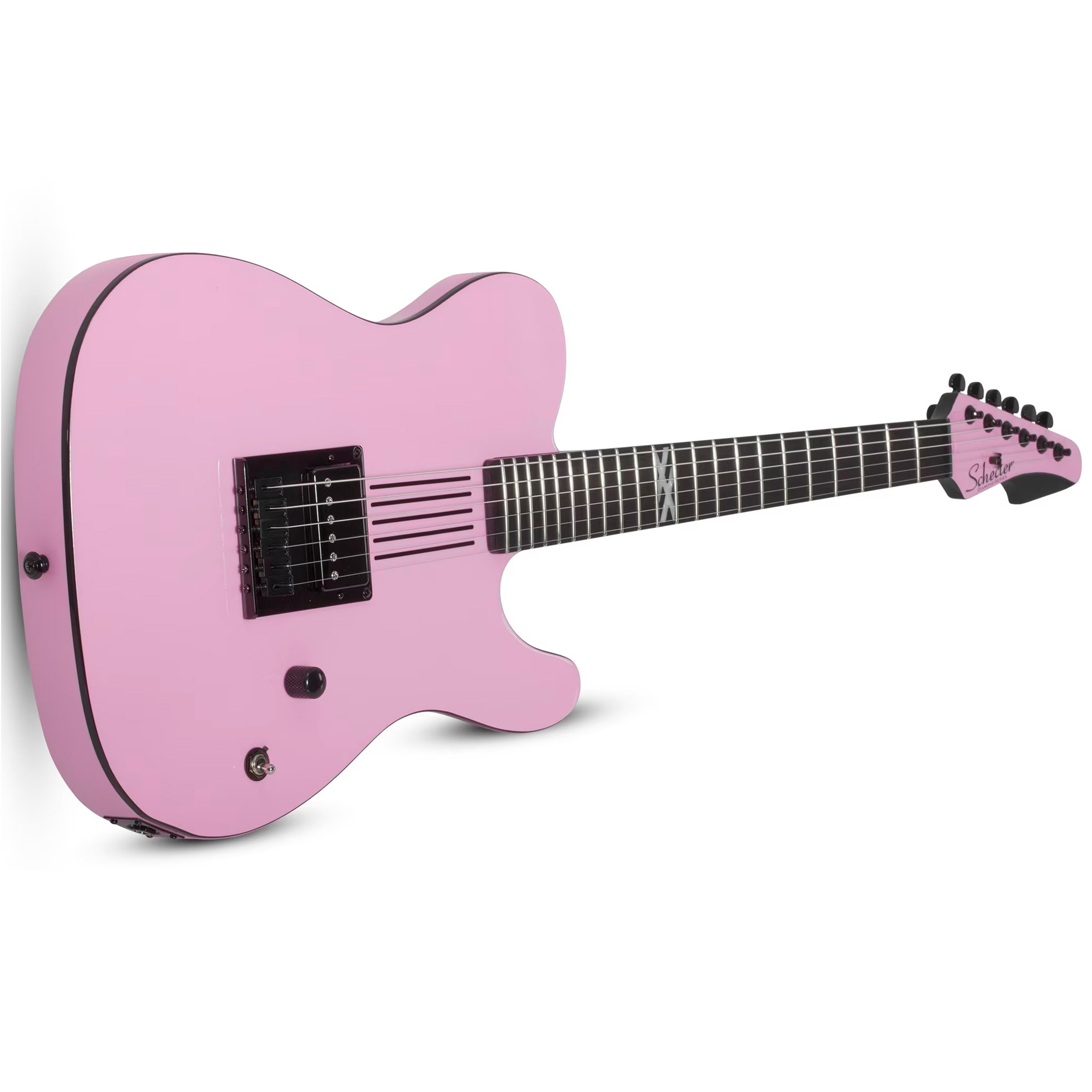 Schecter PT Machine Gun Kelly Hot Pink - Guitare signature SonoVente.com