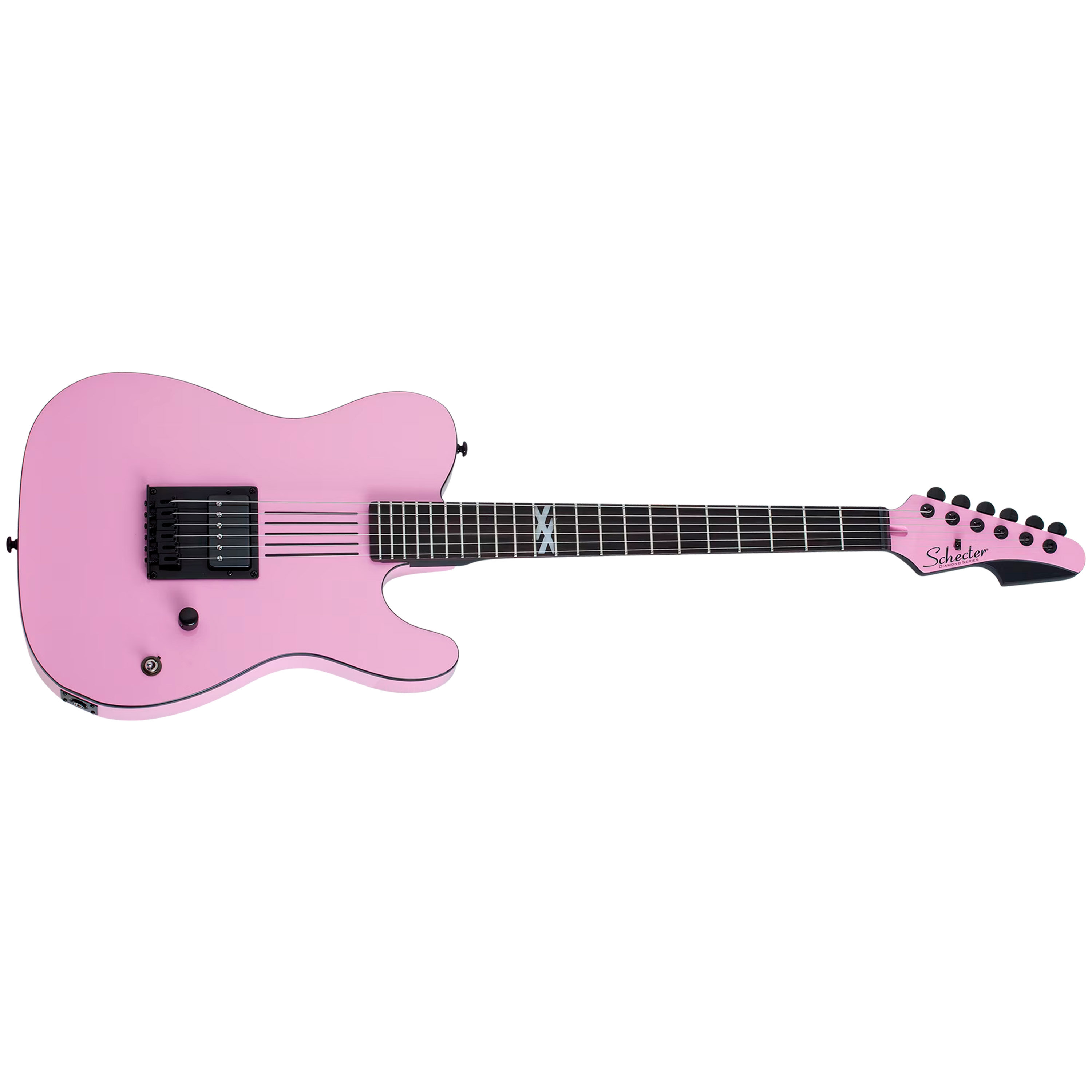 Schecter PT Machine Gun Kelly Hot Pink - Guitare signature SonoVente ...
